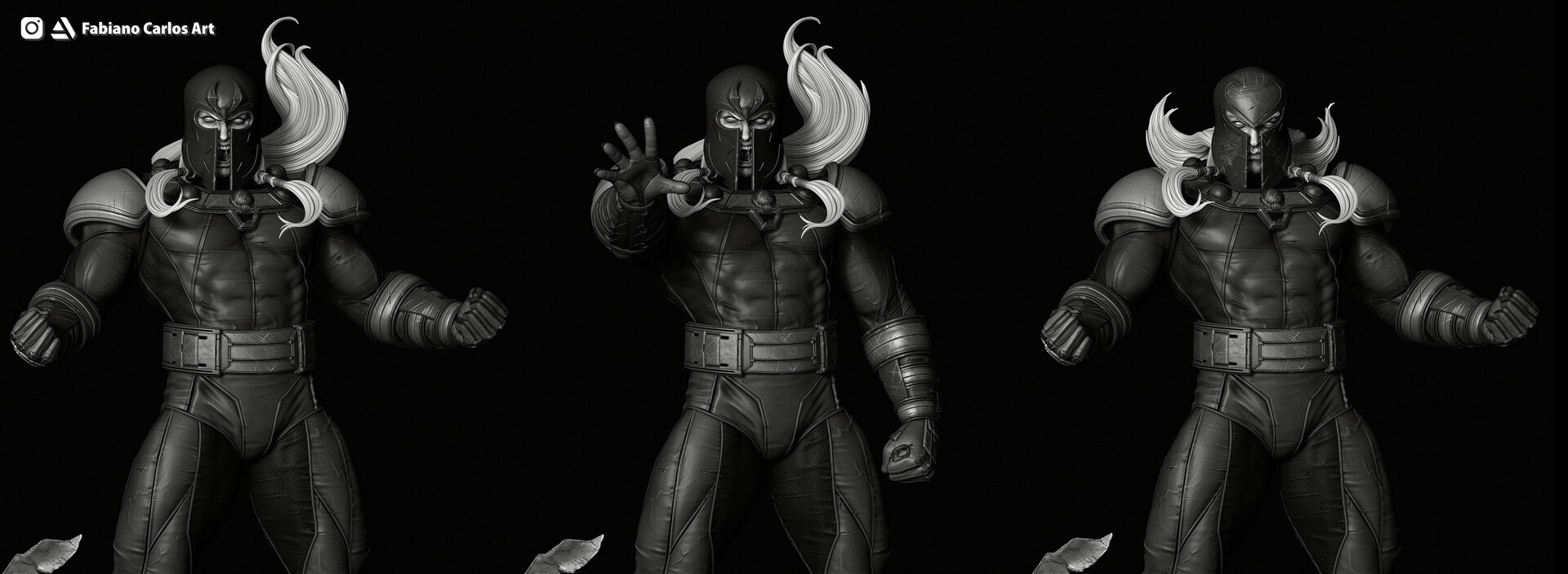 Fabiano Carlos Coelho - Magneto (Age of Apocalypse) Fan Art 2020