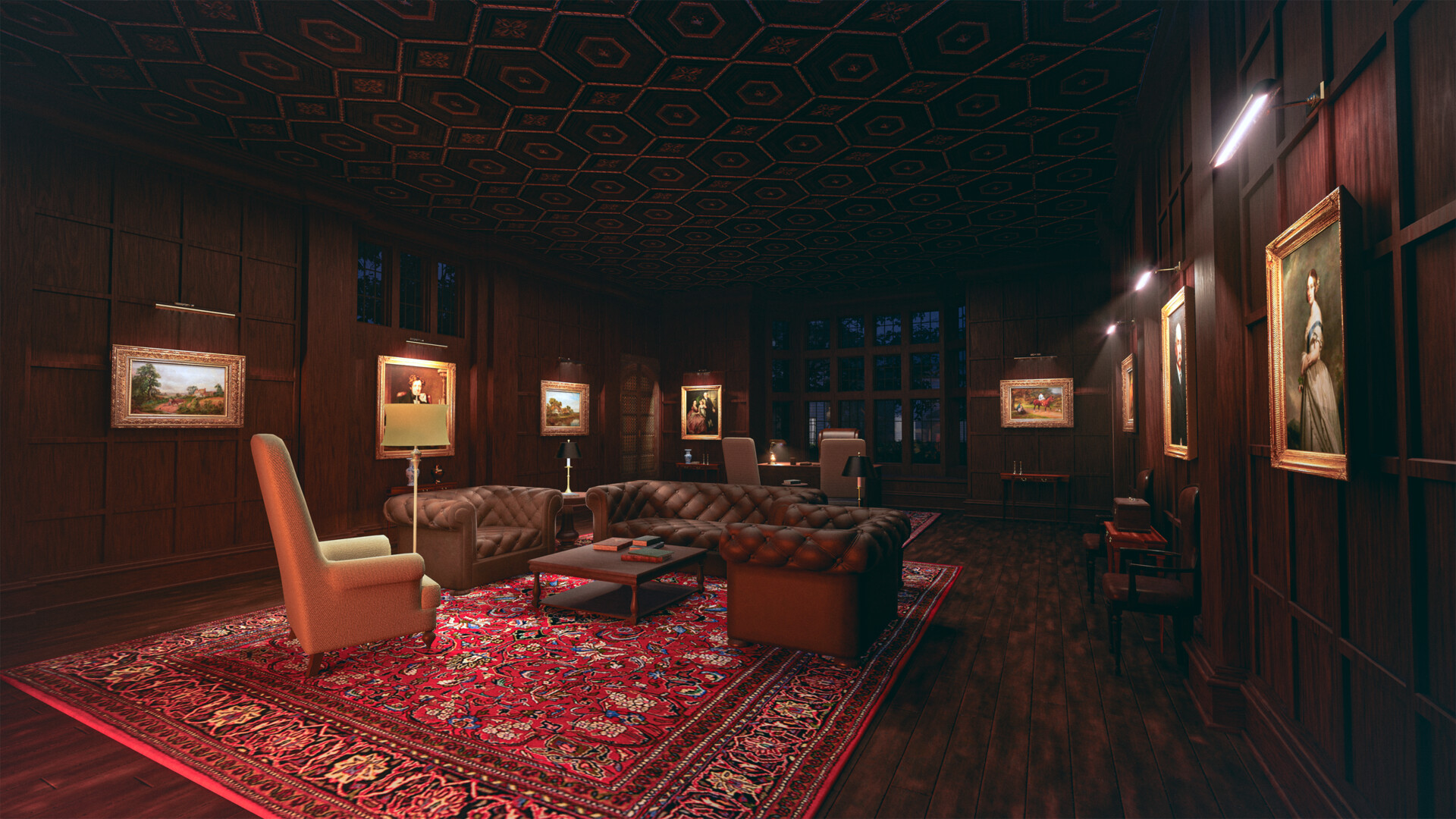 Igor Kulikov - Victorian Room Unreal Engine