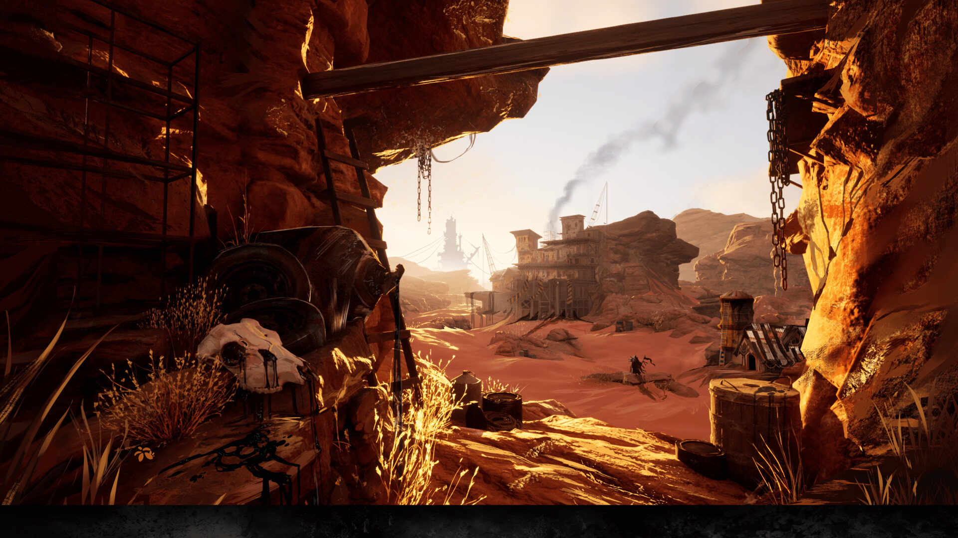 ArtStation - The Petroleum Wastes Environment.