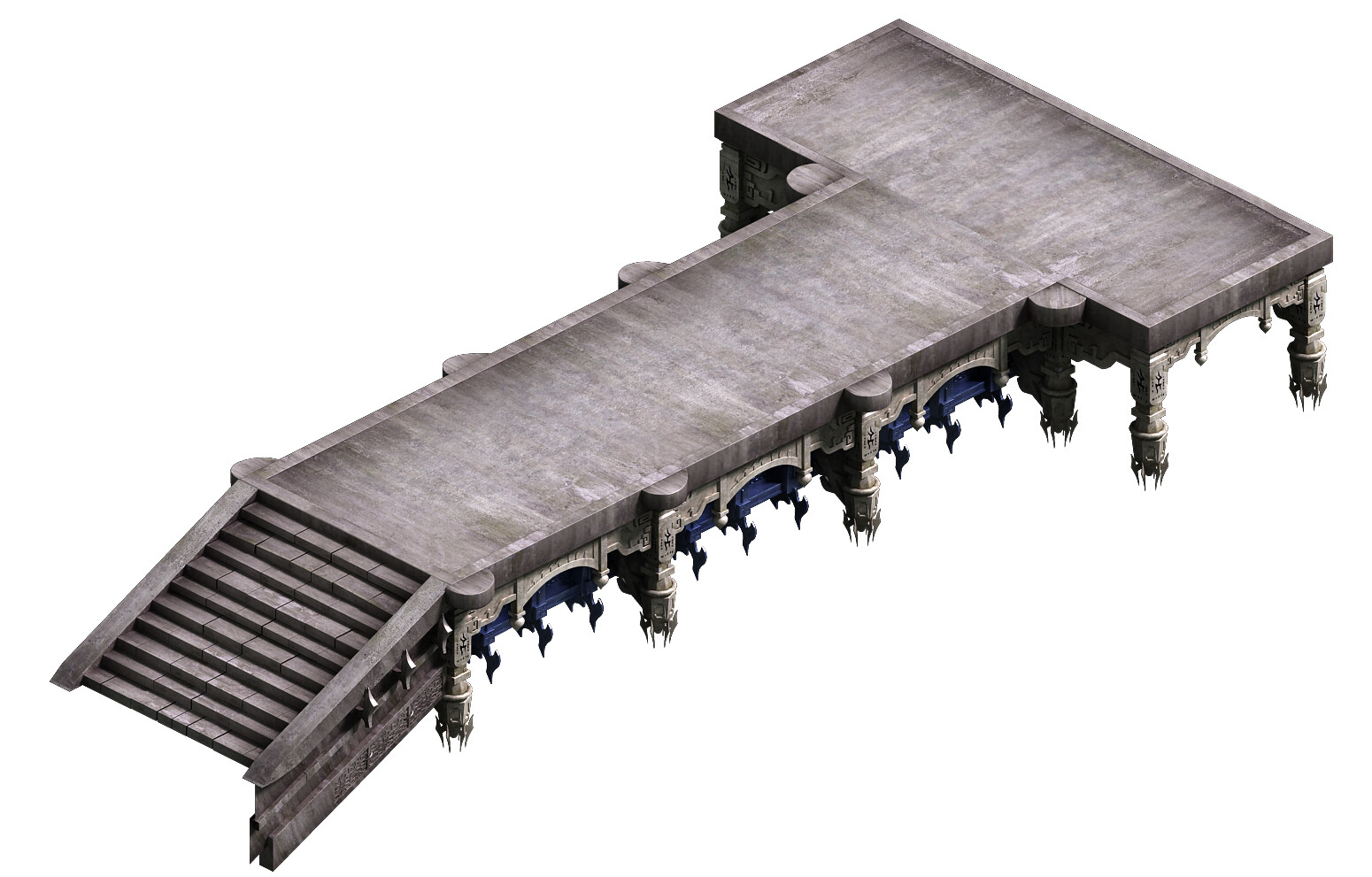 ArtStation - Magic Palace - Stone Bridge 04