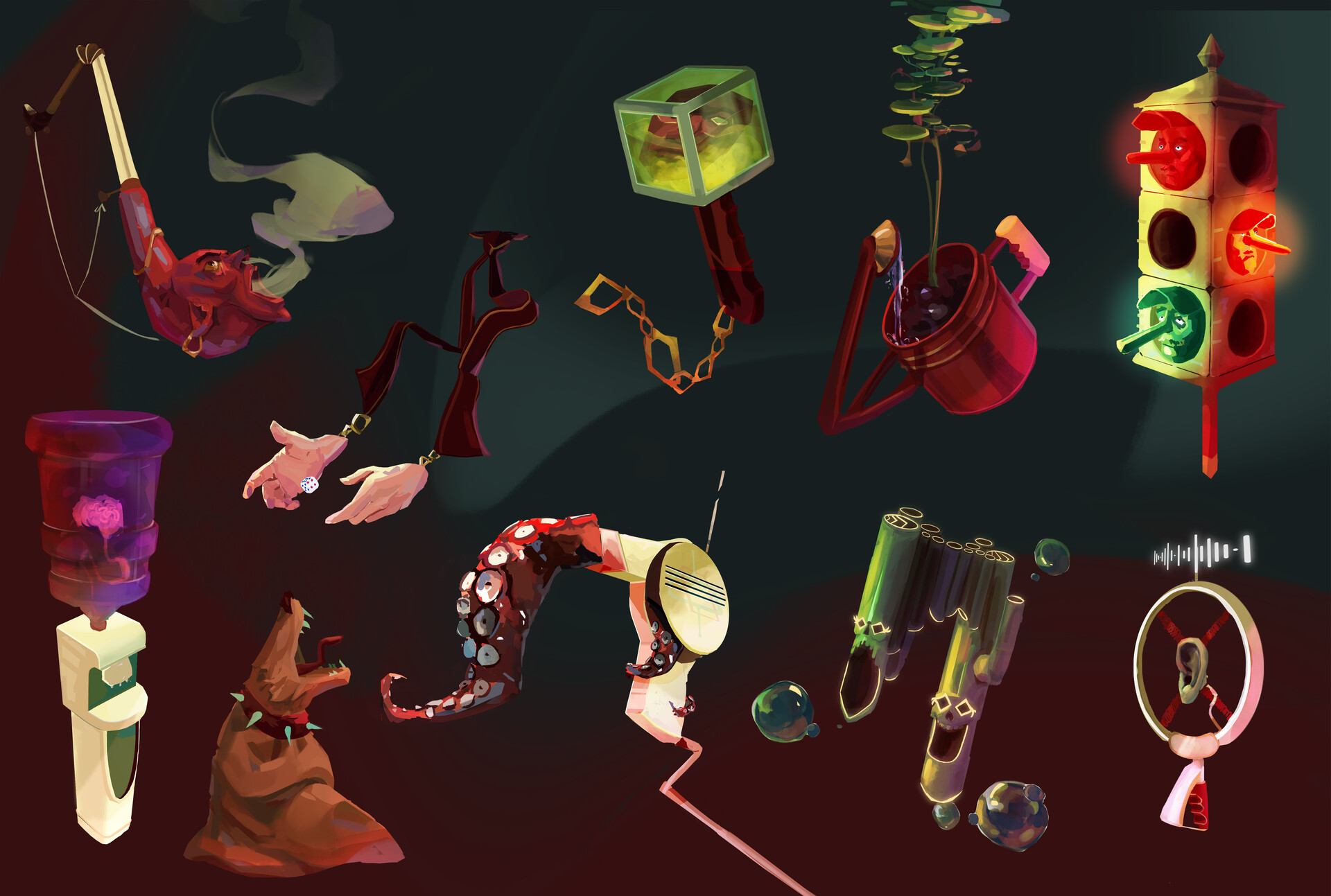 ArtStation - Strange Props