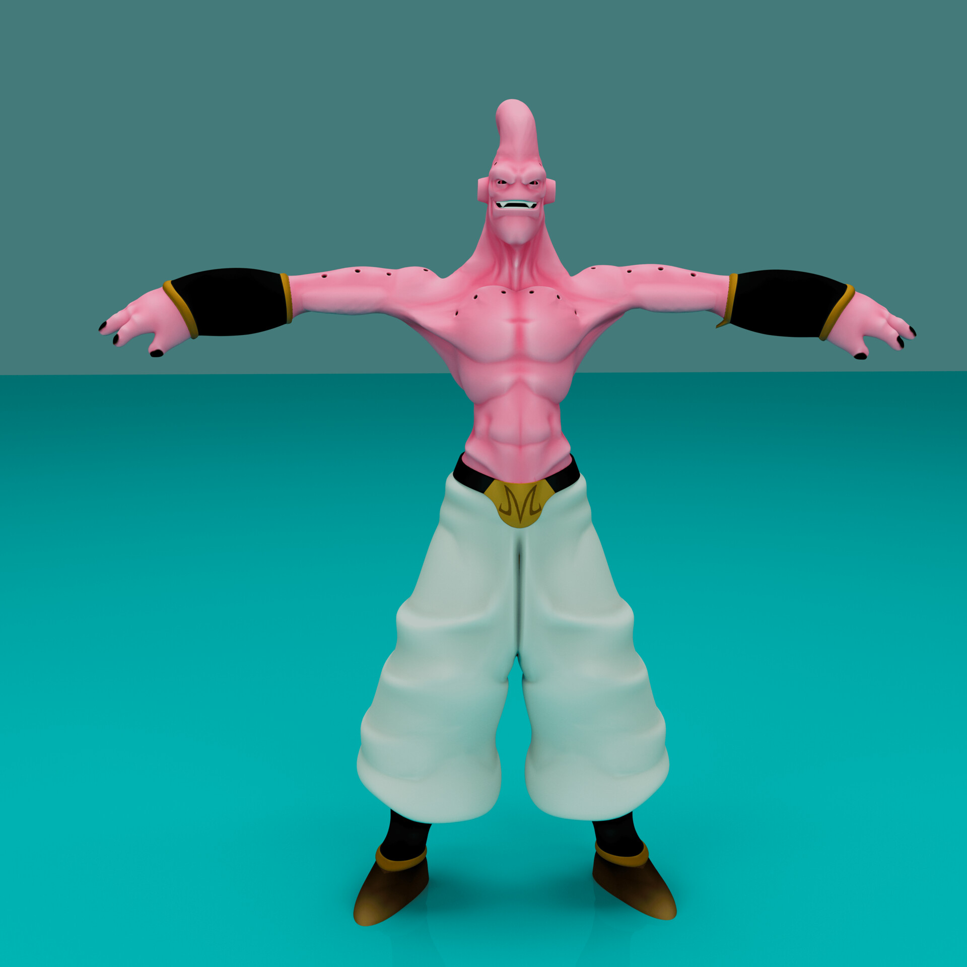 ArtStation - Majin Buu Stylized