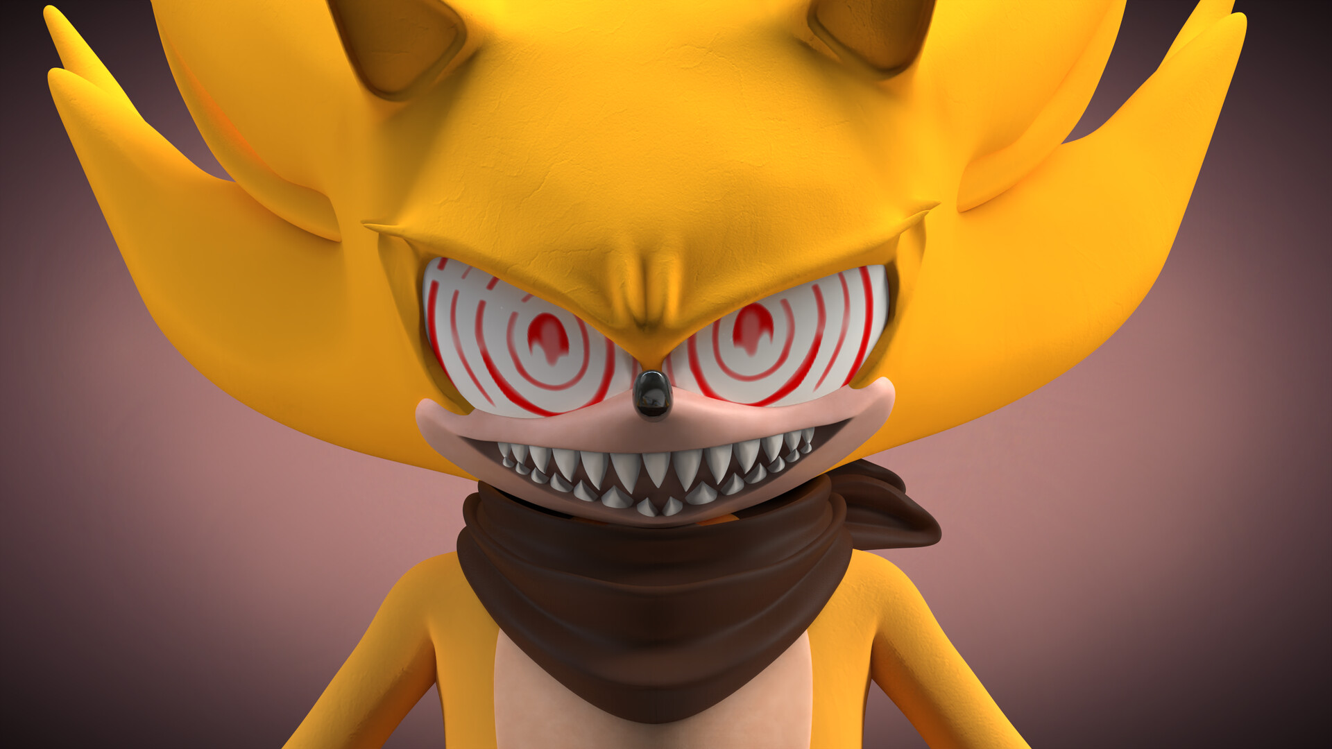 ArtStation - Fleetway Super Sonic Boom