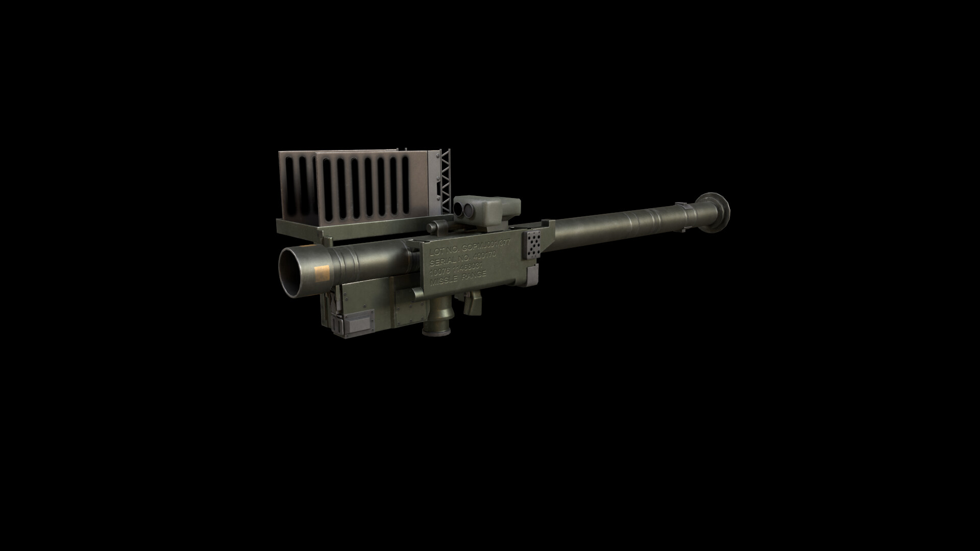 ArtStation - Rocket launcher Stinger