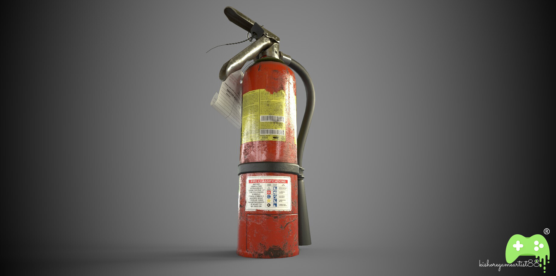 ArtStation - Fire Extinguisher