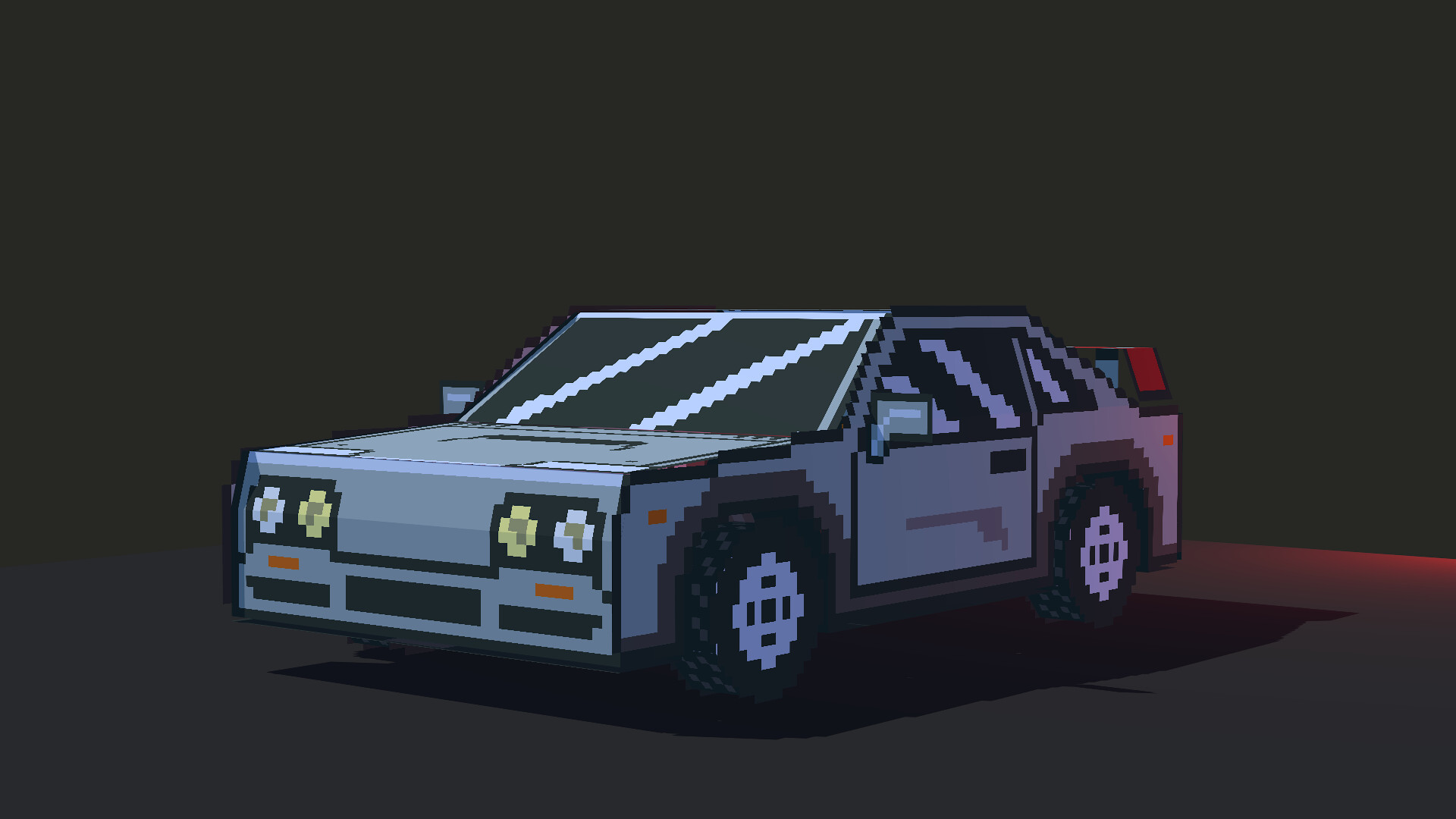 alf anas - pixel race car
