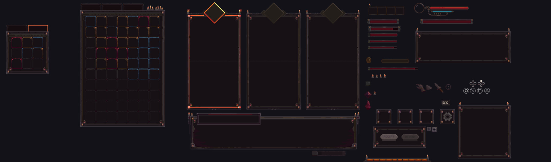 ArtStation - Gothic UI Assets
