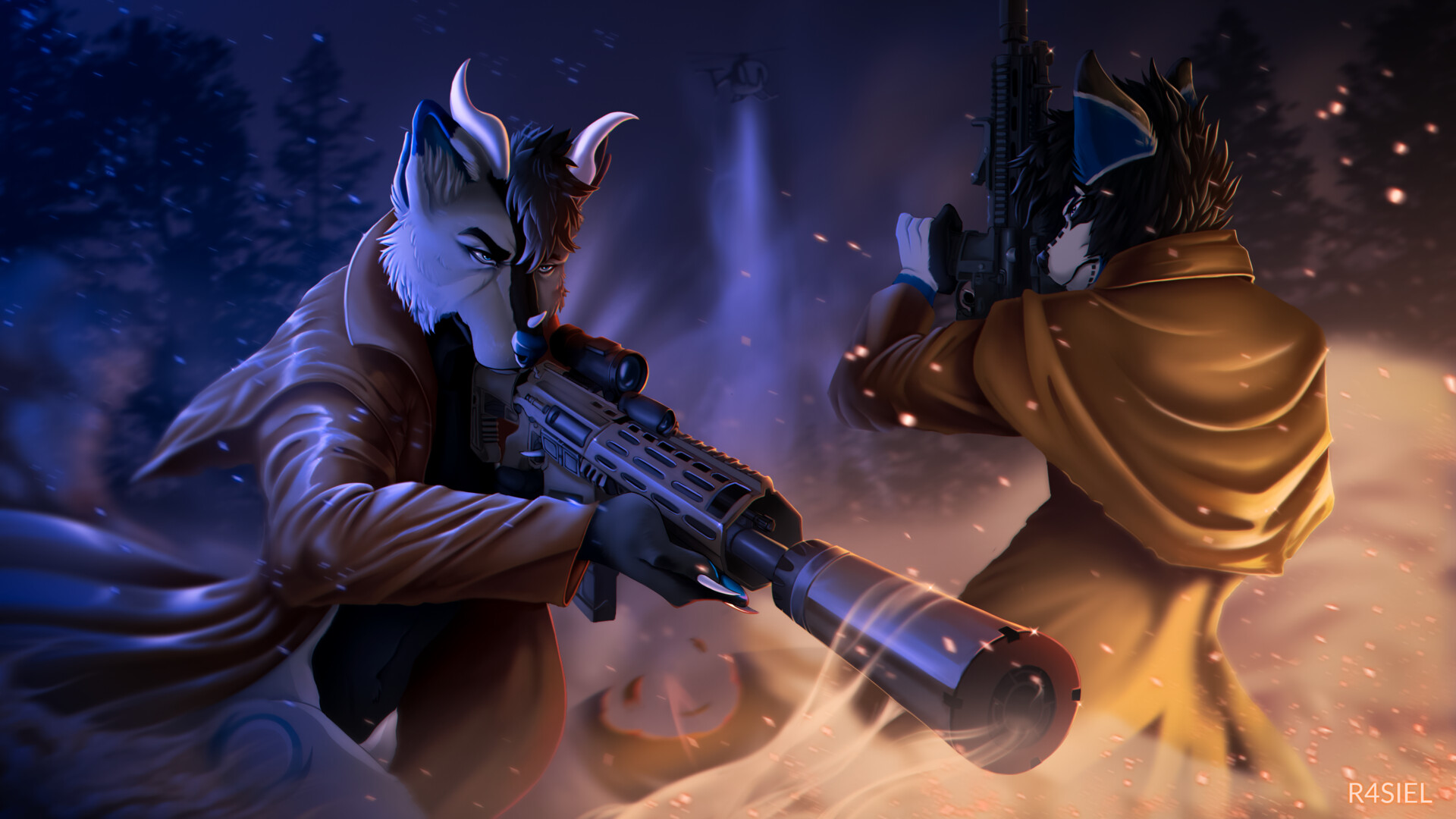 ArtStation - Furry Tactical Comission