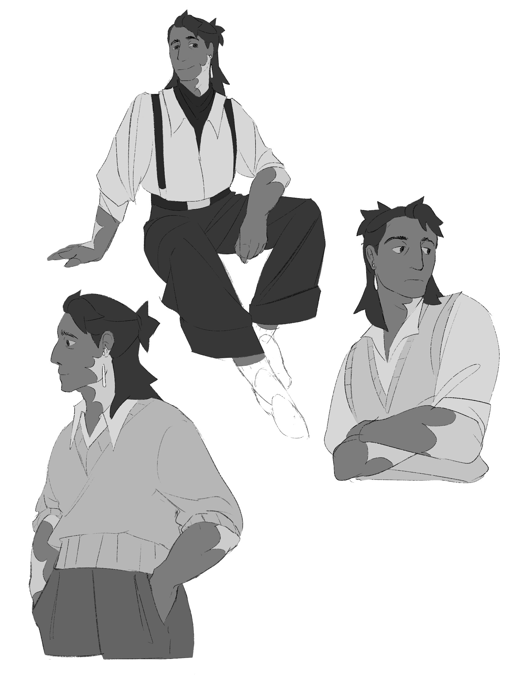 ArtStation - Horror Project: Character concepts