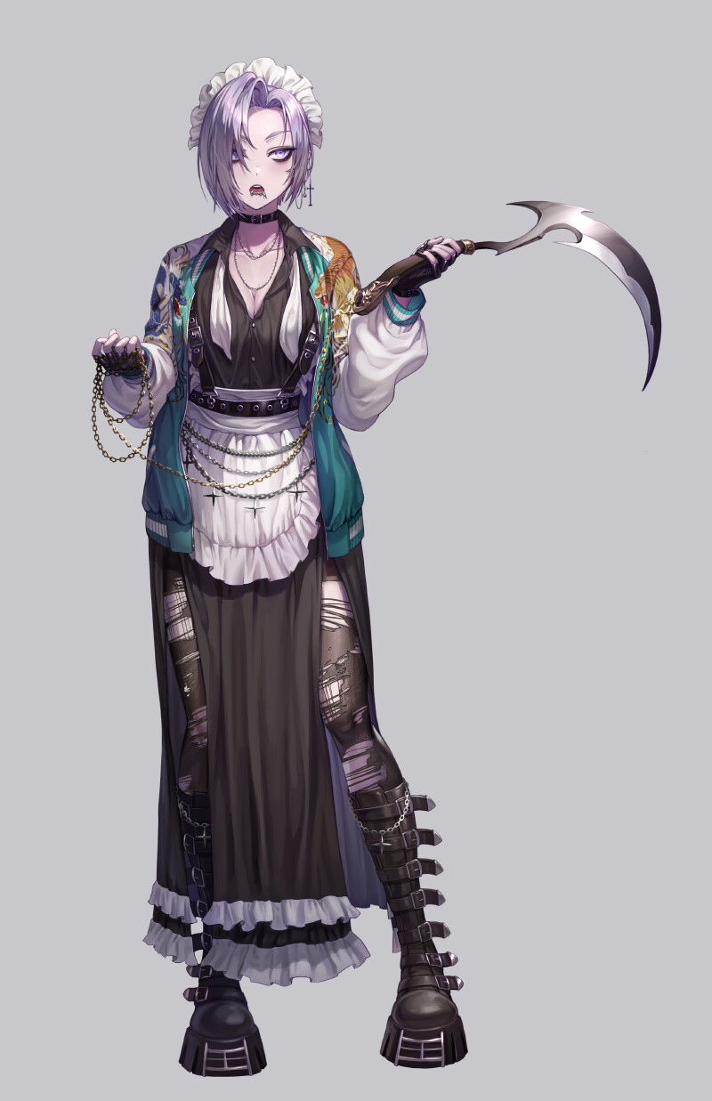 ArtStation - Battle maid 03