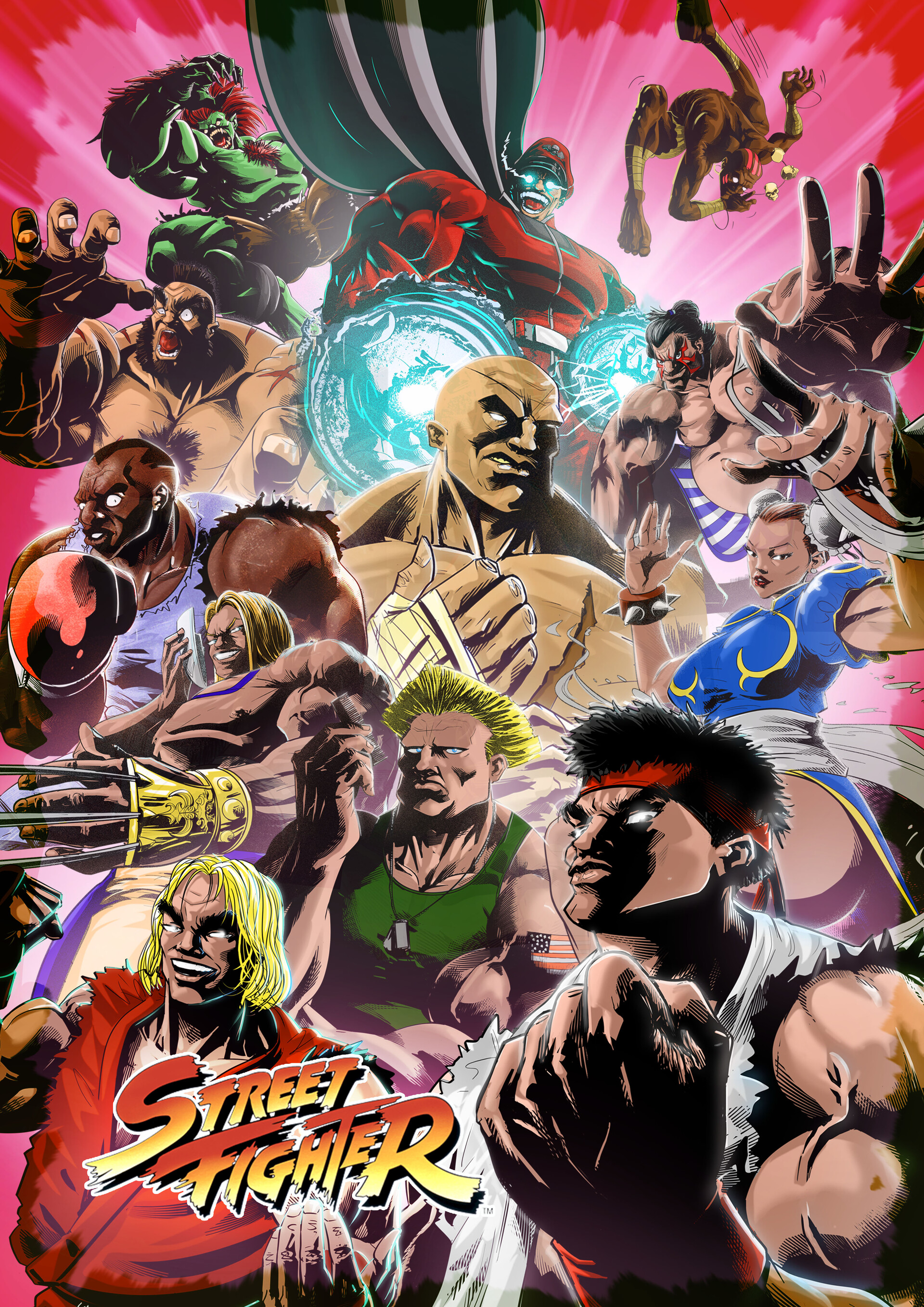 ArtStation - Street Fighter - Poster