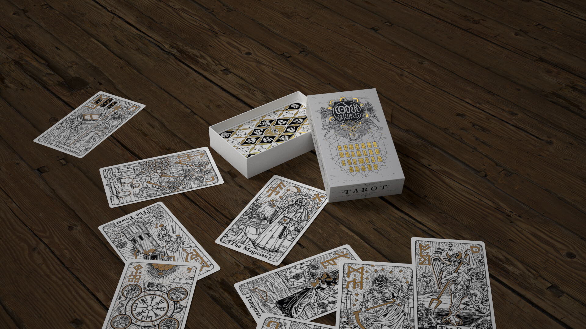 Milos Nikolic - Codex Obscurus - Book Mockup Renders