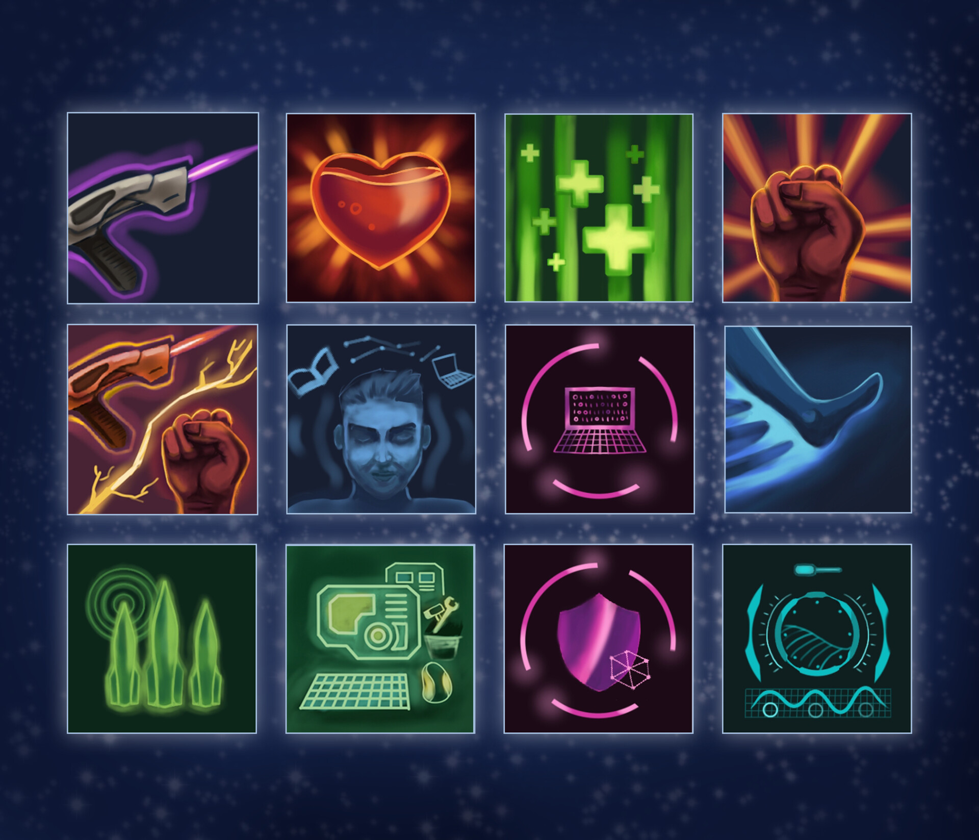 ArtStation - Icons for a space game
