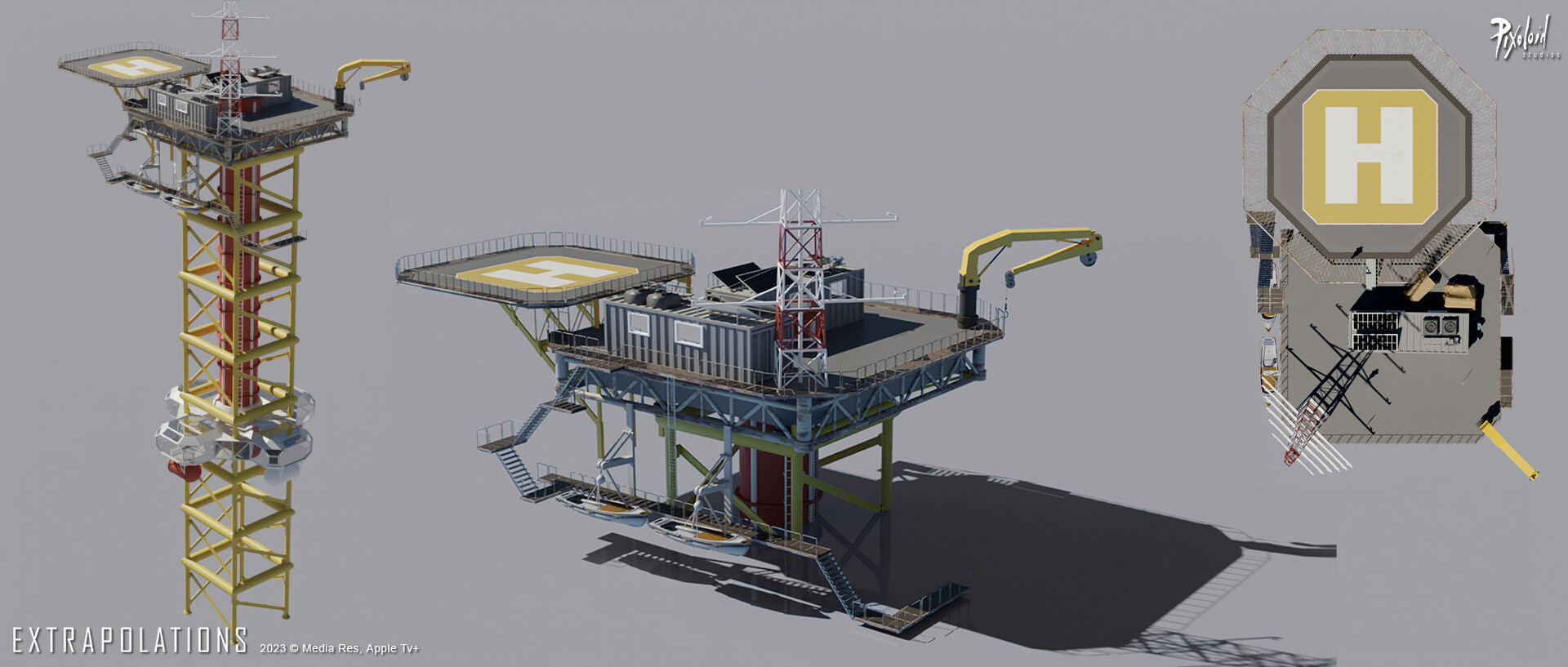 Pixoloid Studios - Whale Fall - Marine Observation Platform and Tower