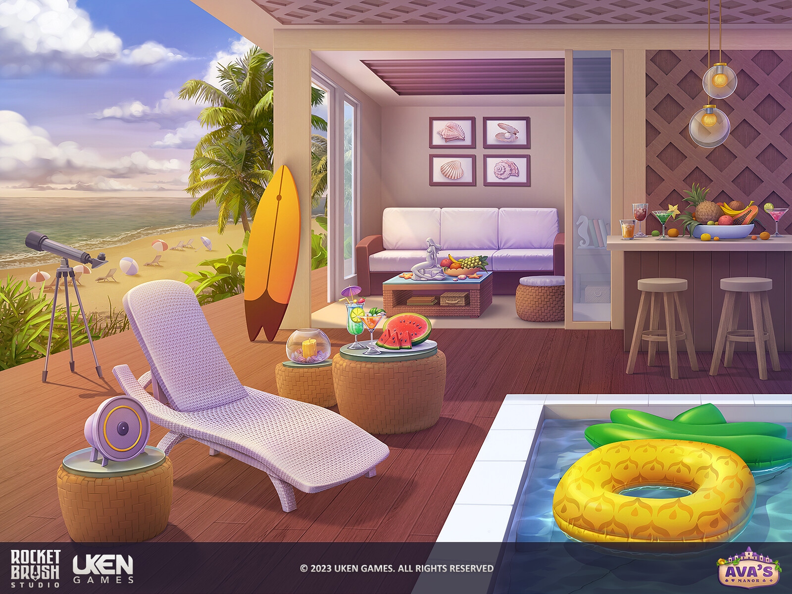 RocketBrush Studio - Ava's Manor: Beach House