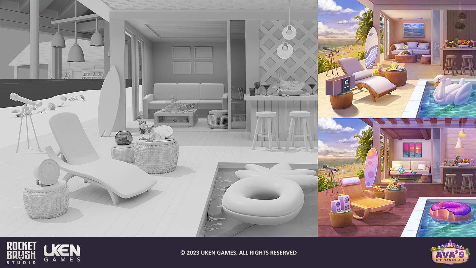 RocketBrush Studio - Ava's Manor: Beach House