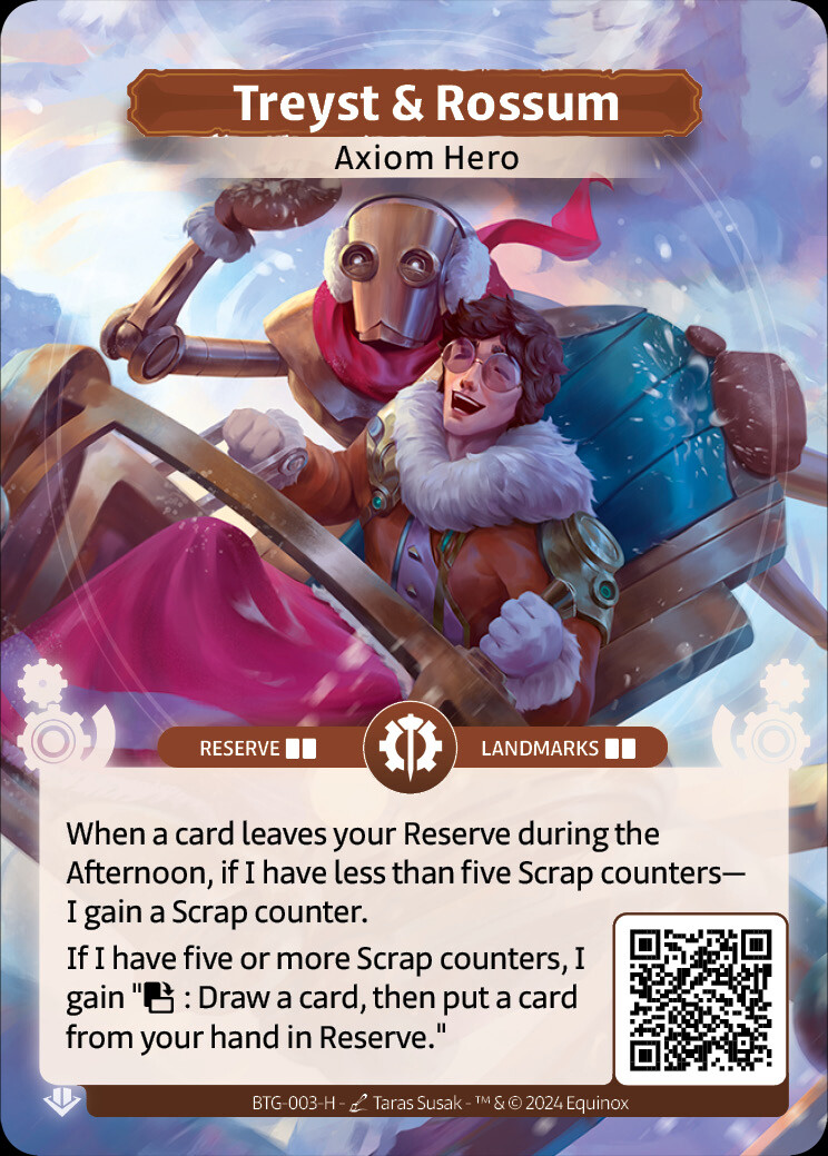 Altered TCG - Altered - Hero Card Ilustration - Treyst & Rossum