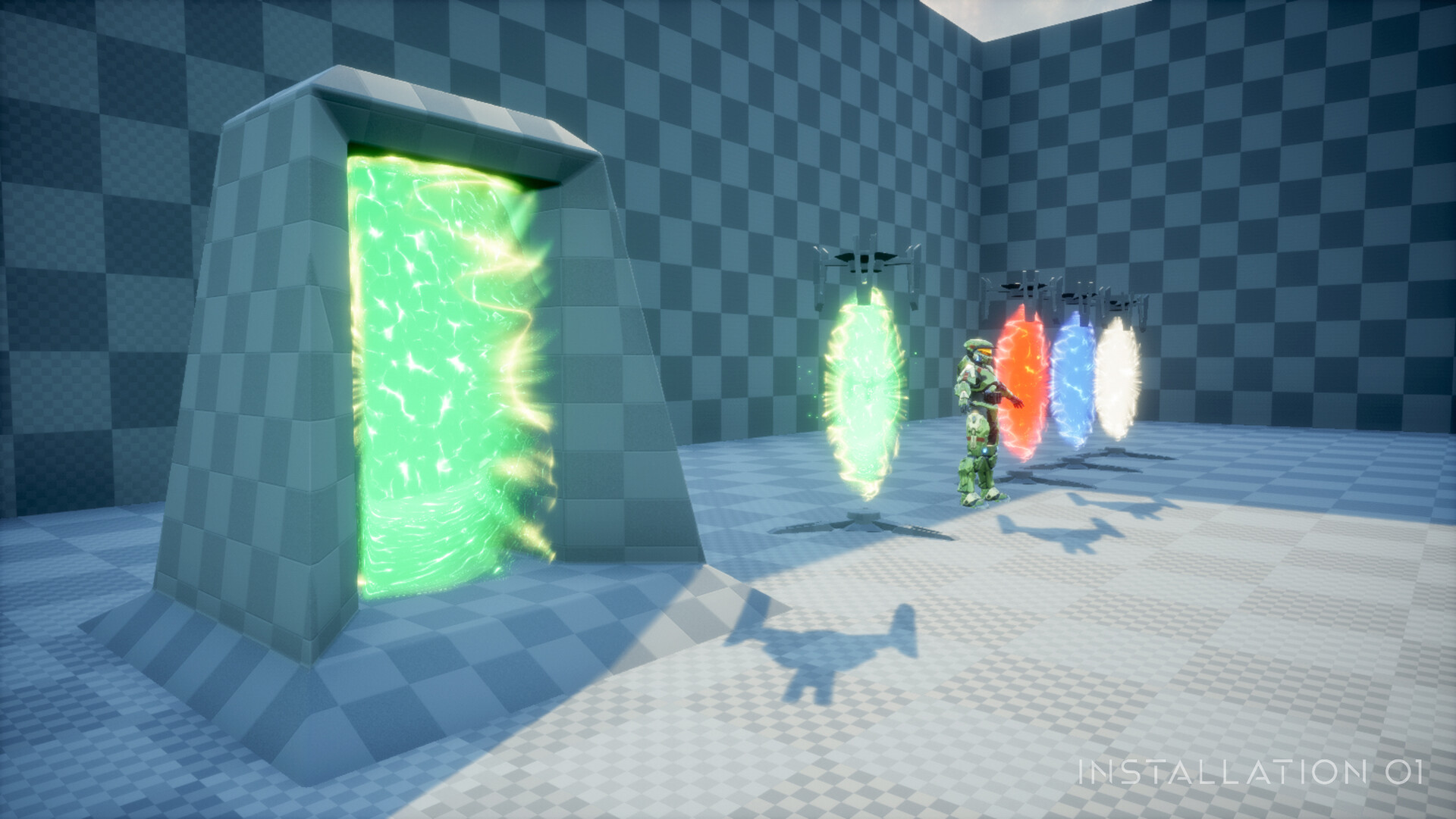 Sam Brookman-Amissah - Installation 01 Teleporter VFX