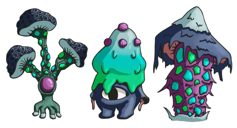 ArtStation - Monster - Chara Design