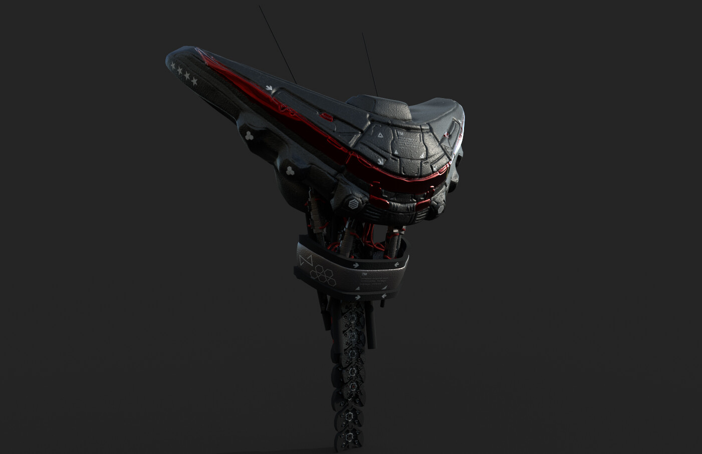 ArtStation - Mech Head