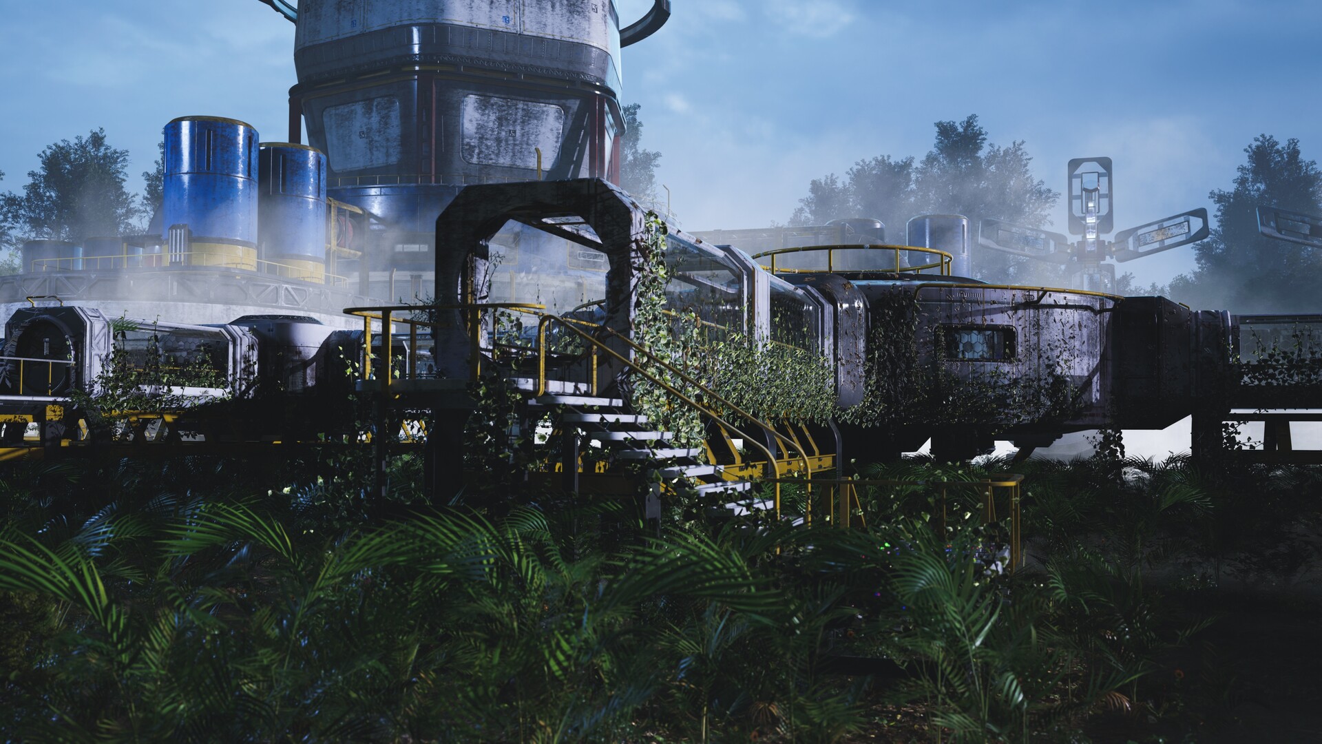 Aakash Banerjee - Abandoned Space Station | UE5.2 Sci-Fi Cinematic