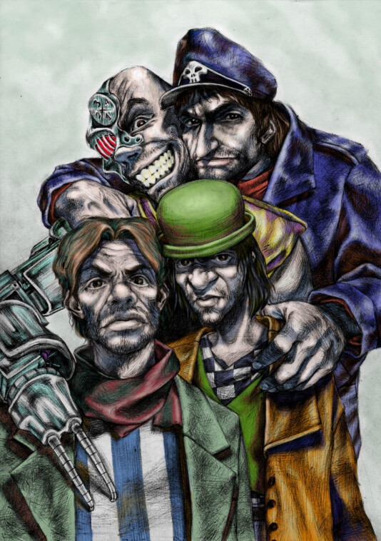 ArtStation - Angel Gang 2000 A.D.