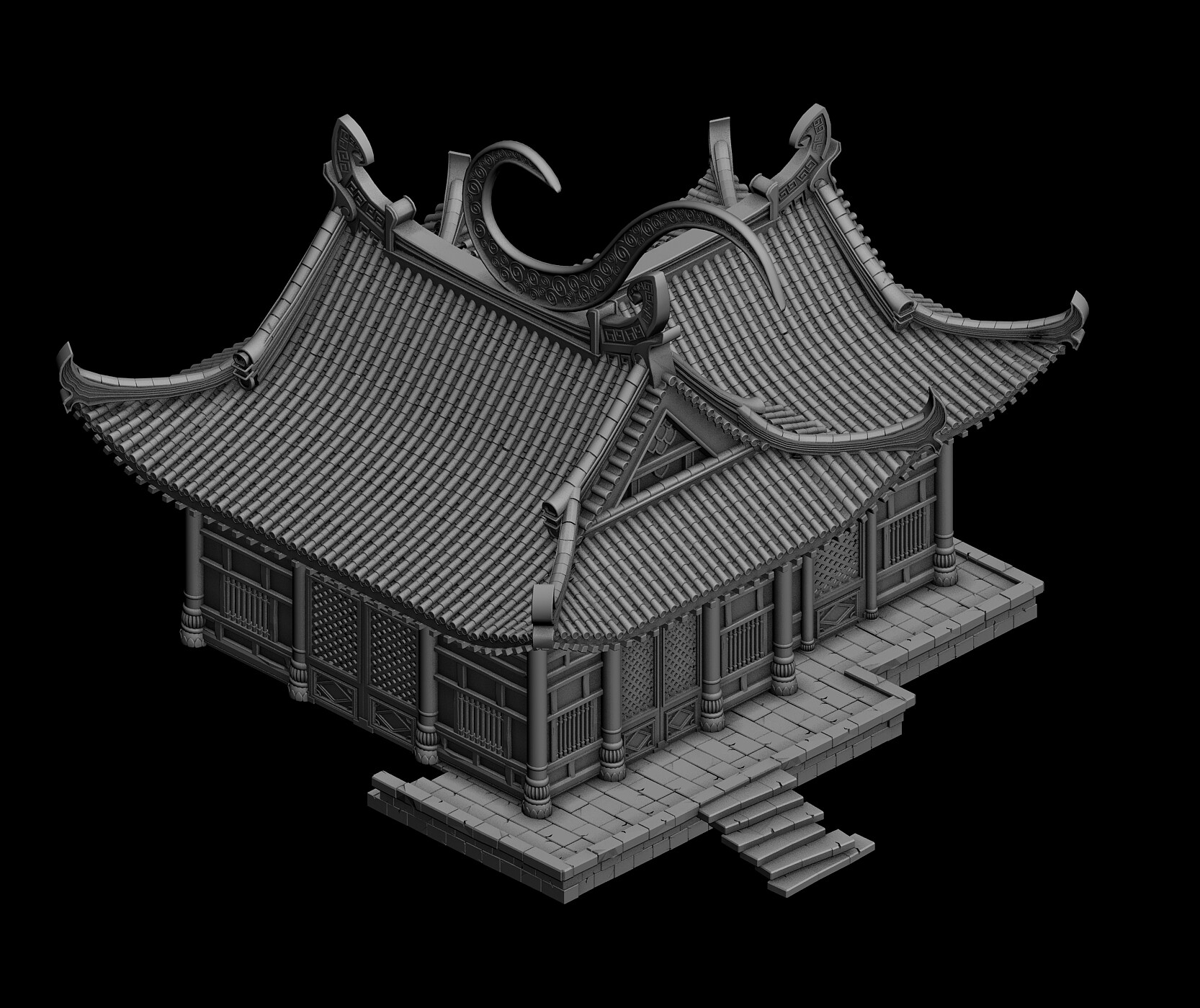 zhanfeng - Tongtianhe - Siamese building 01
