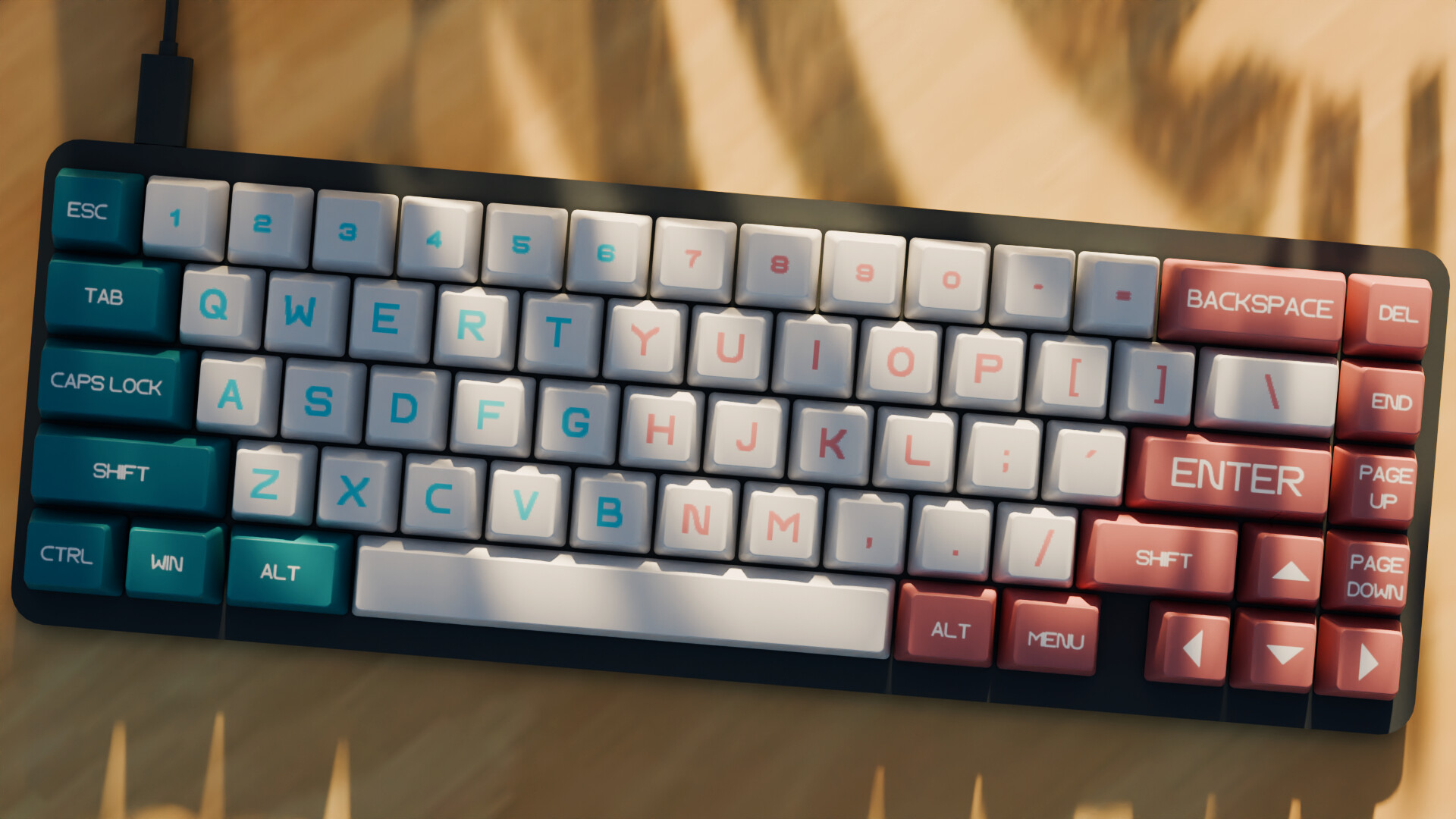 ArtStation - Mechanical Keyboard - Product Design 3D