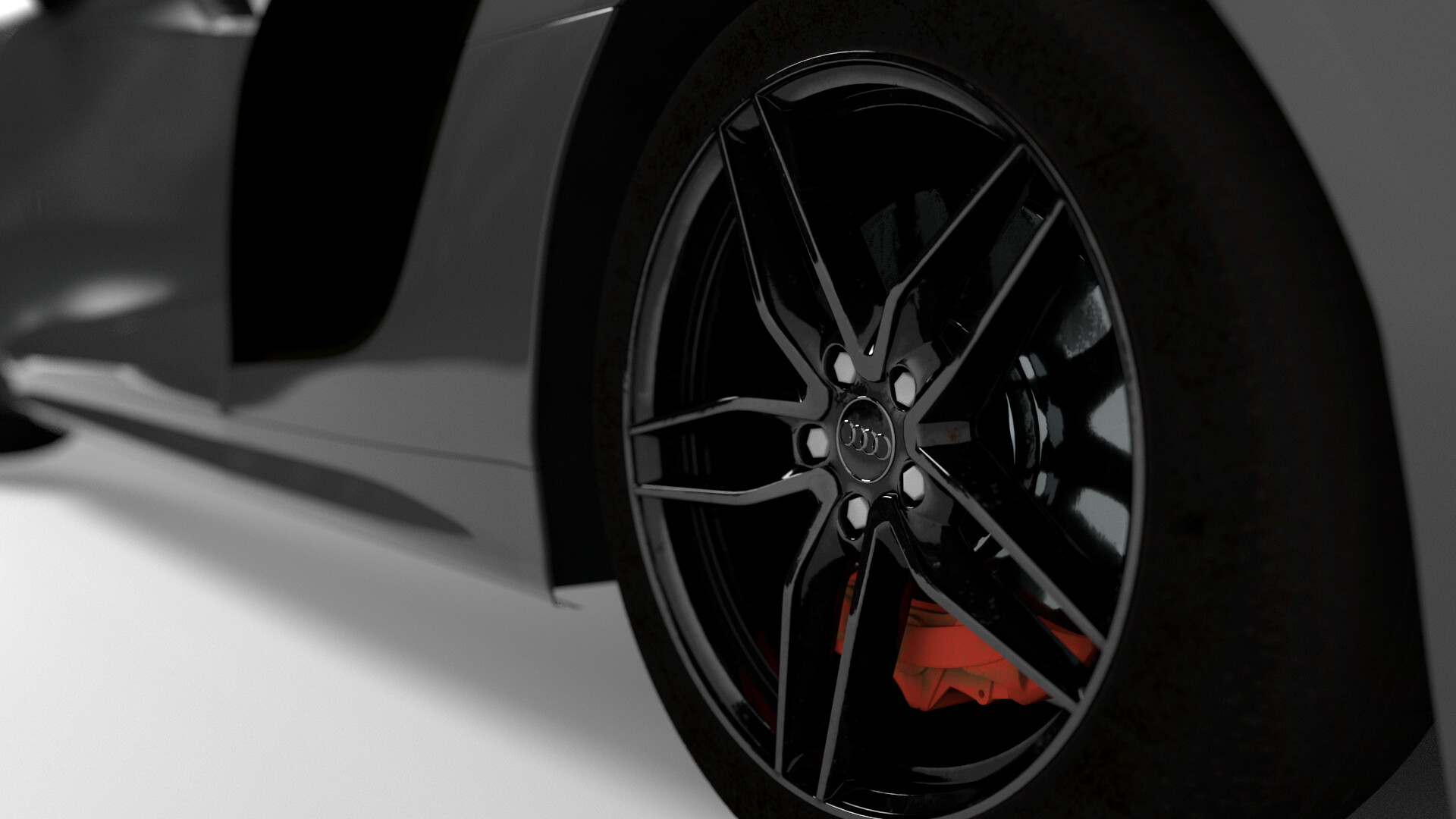 Teh Wei Chien - Audi R8 3D Modeling