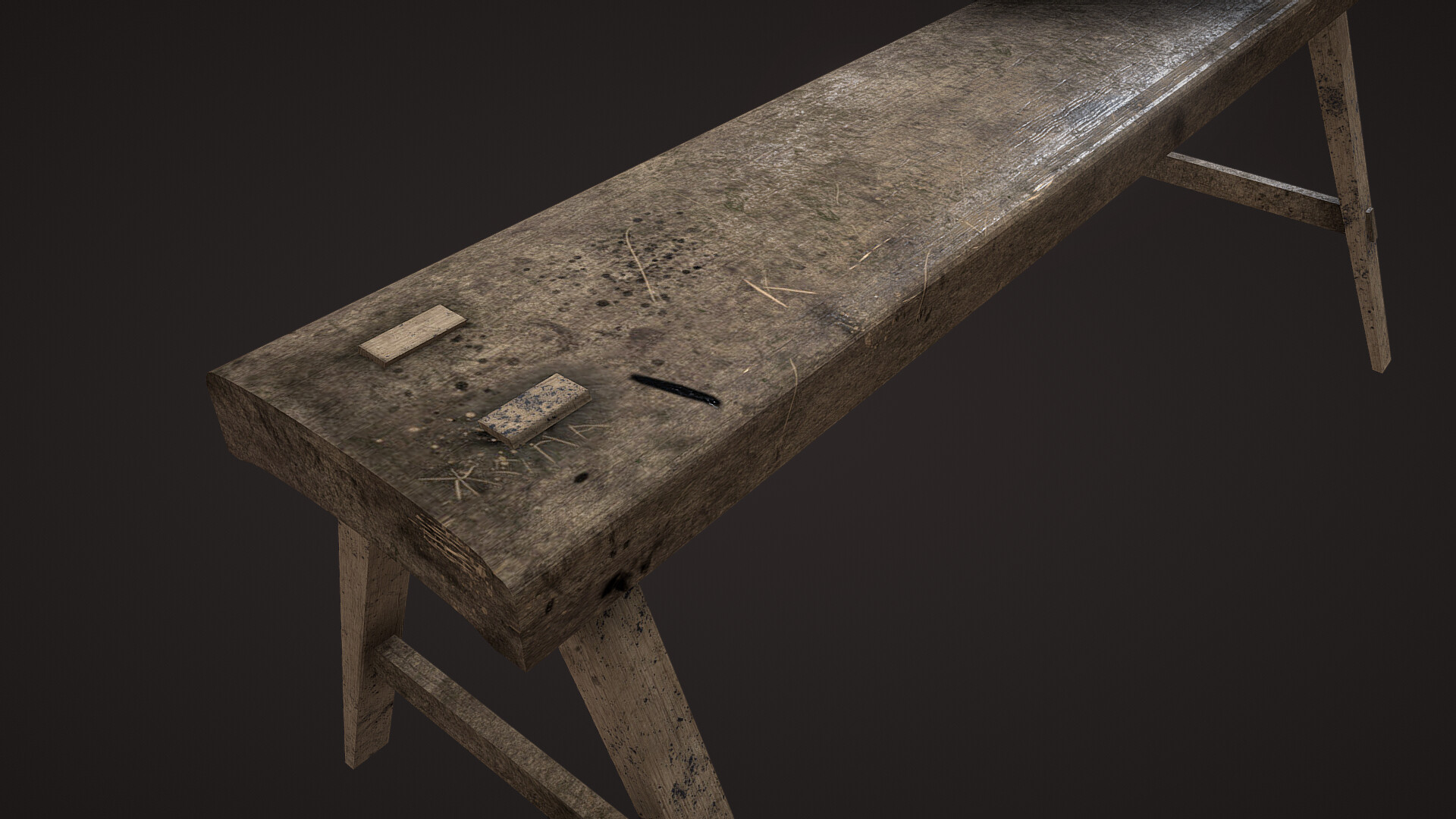 ArtStation - Russian bench