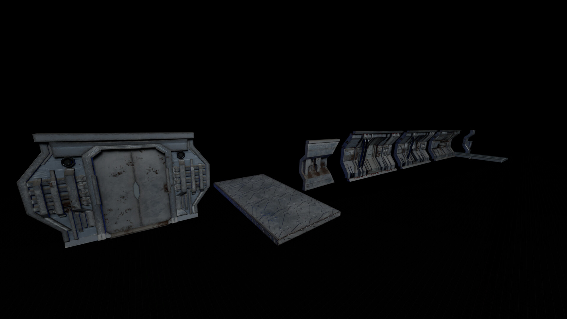 Ruben Roldan - Infested SciFi Corridor