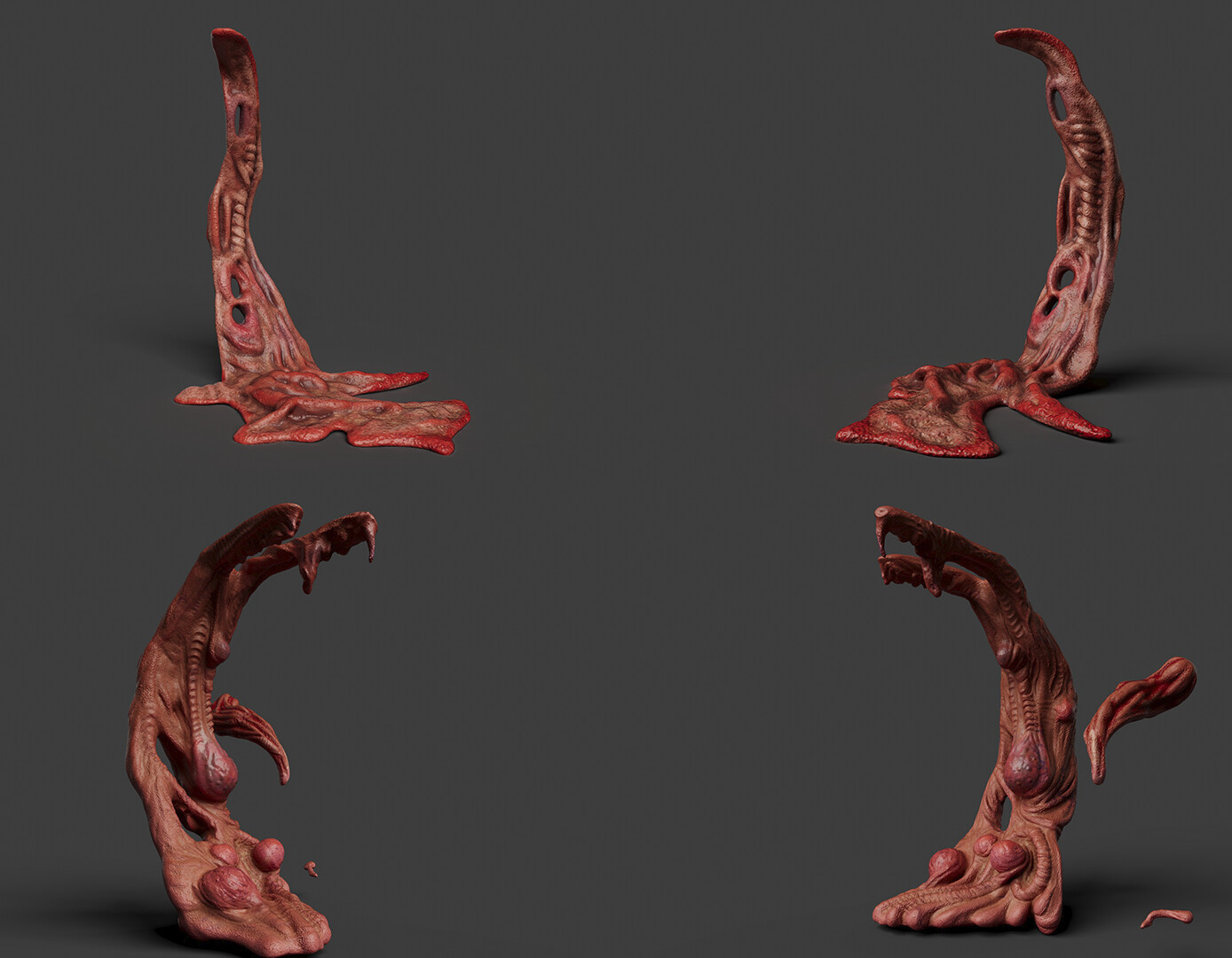 Ruben Roldan - Infested SciFi Corridor