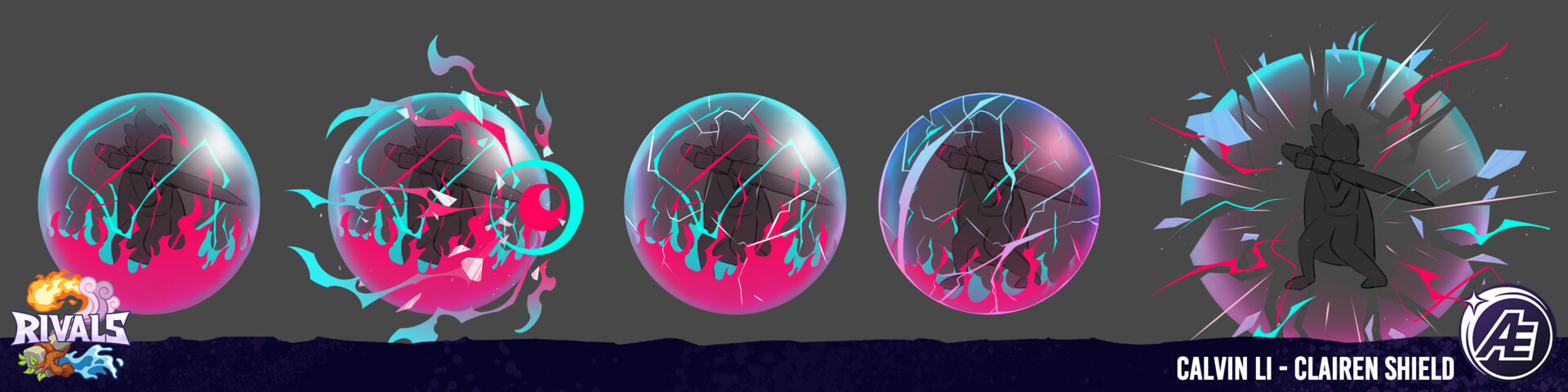 Calvin Li - Rivals of Aether 2 - Clairen VFX Concepts