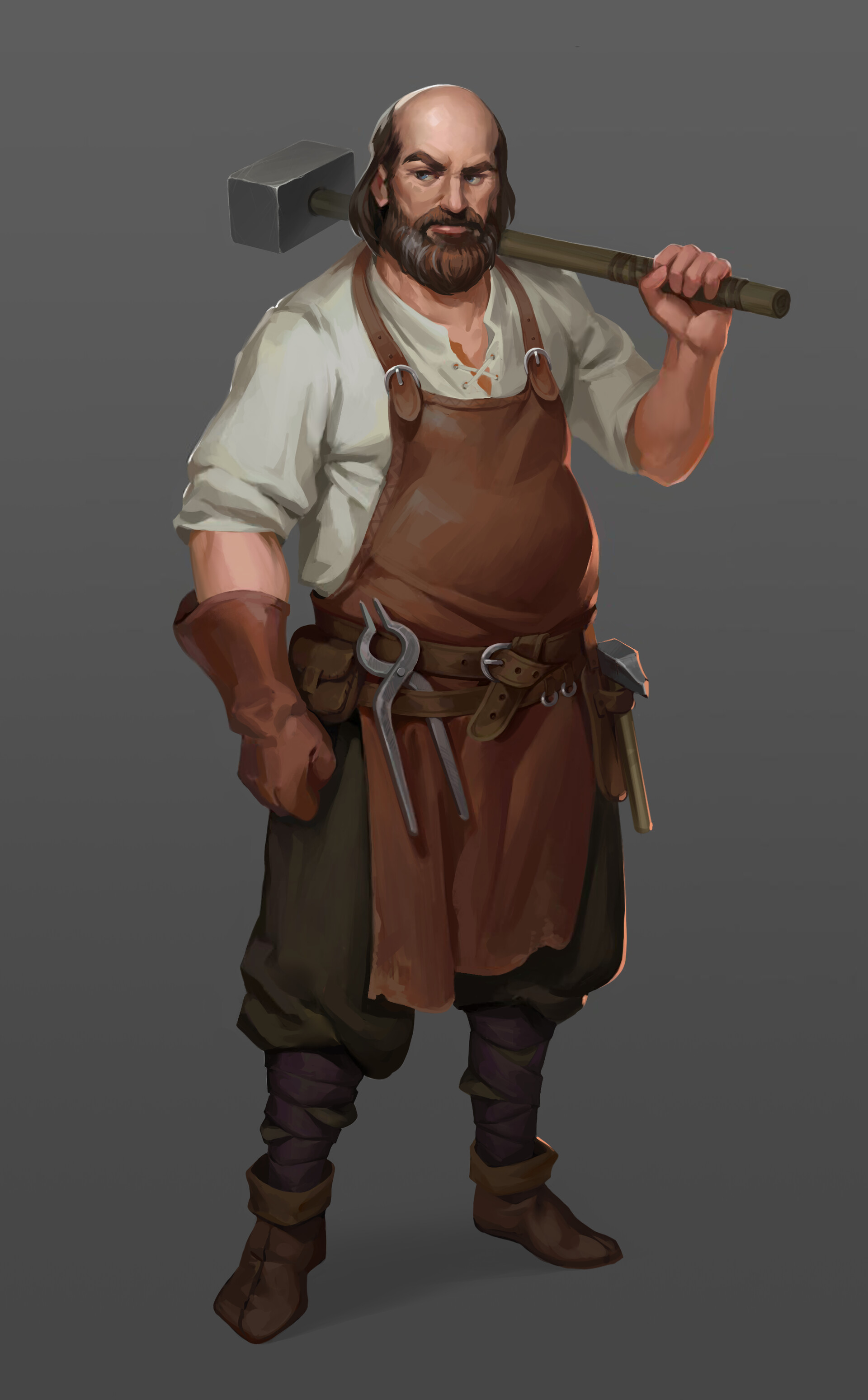 ArtStation - Medieval blacksmith
