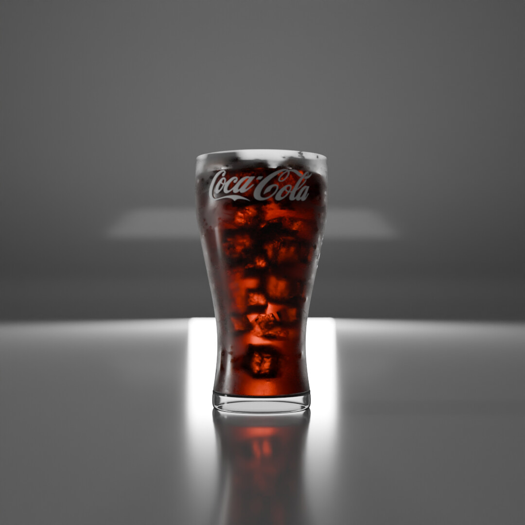 ArtStation - coke glass