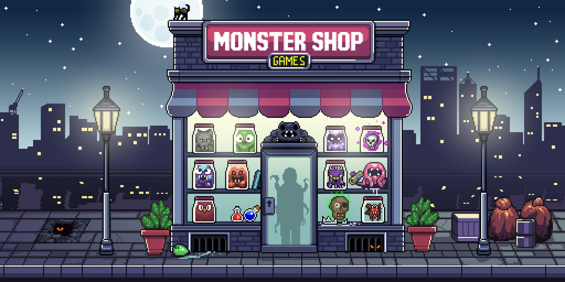 ArtStation - Monster Shop Games Banner