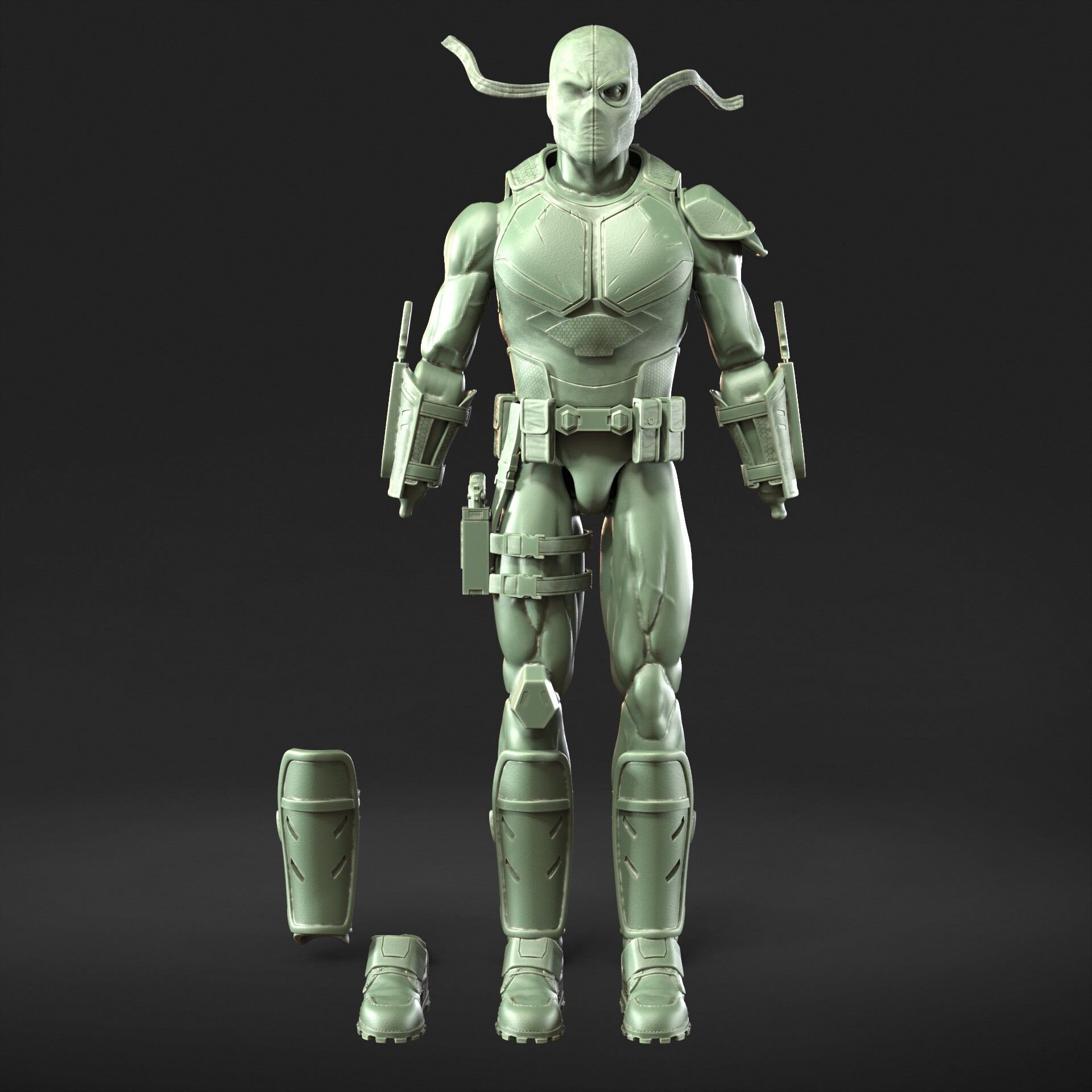 ArtStation - Deathstroke kit one12 custom