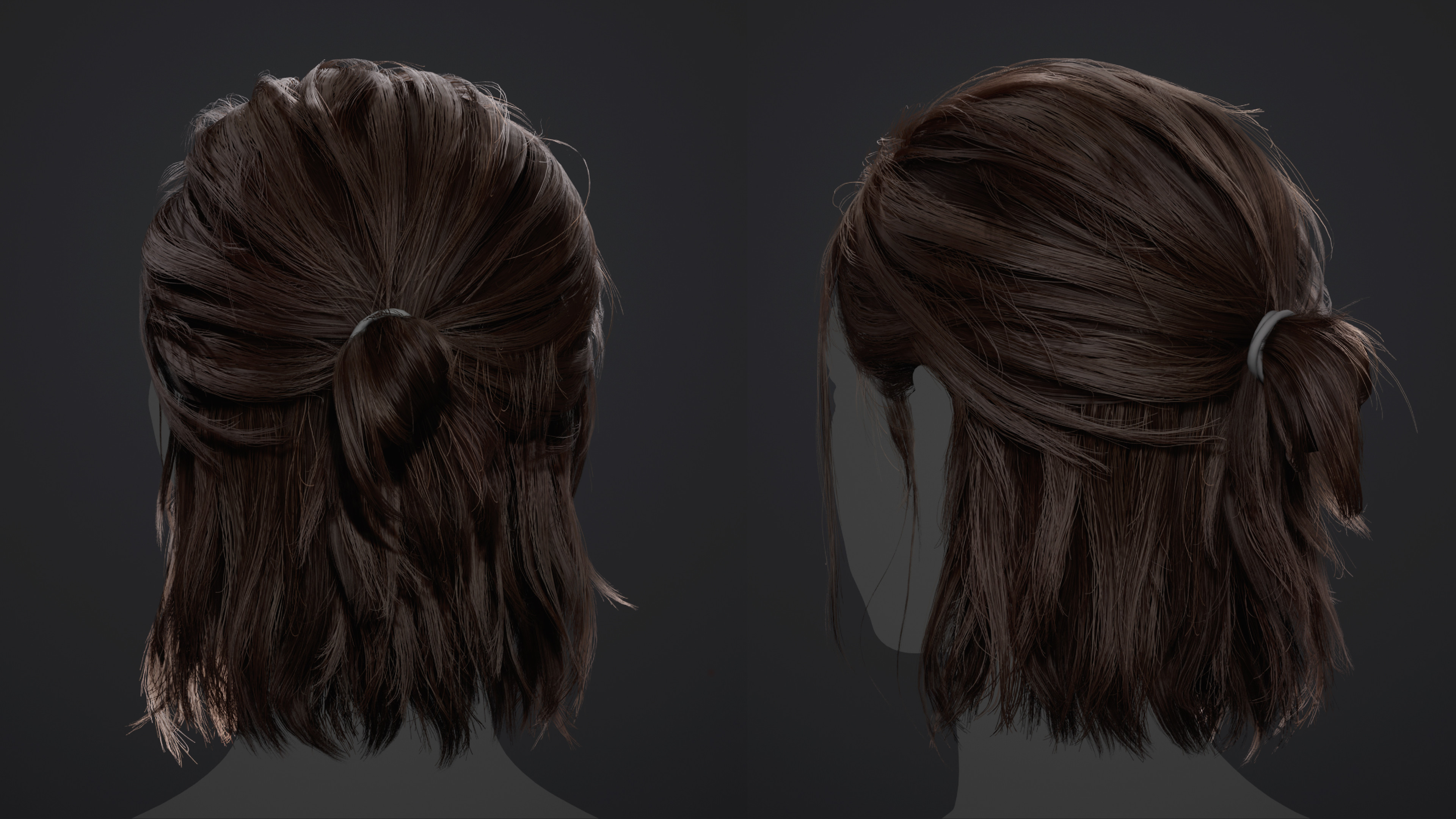 Valeria Zagami - Bun haircut - (TLOU2 Ellie fanart)