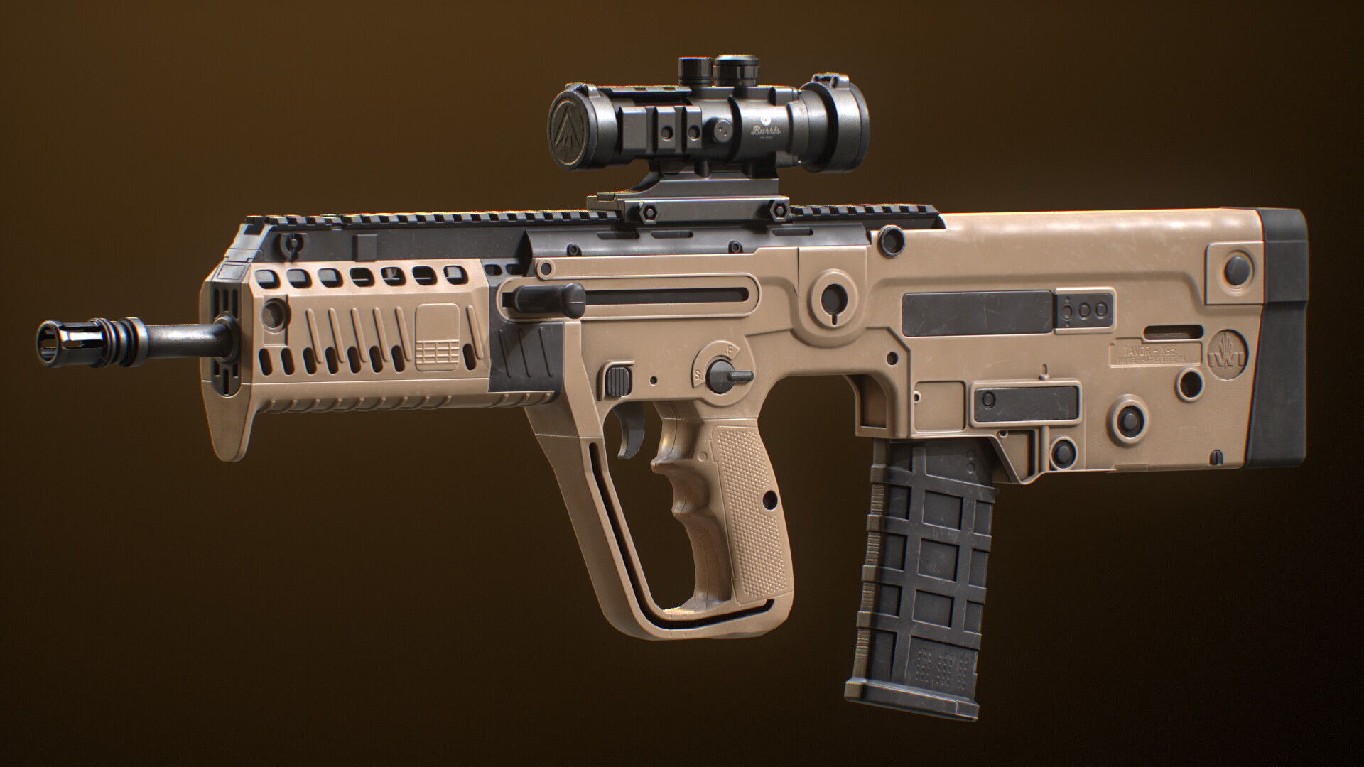 ArtStation - Tavor X-95 assault rifle