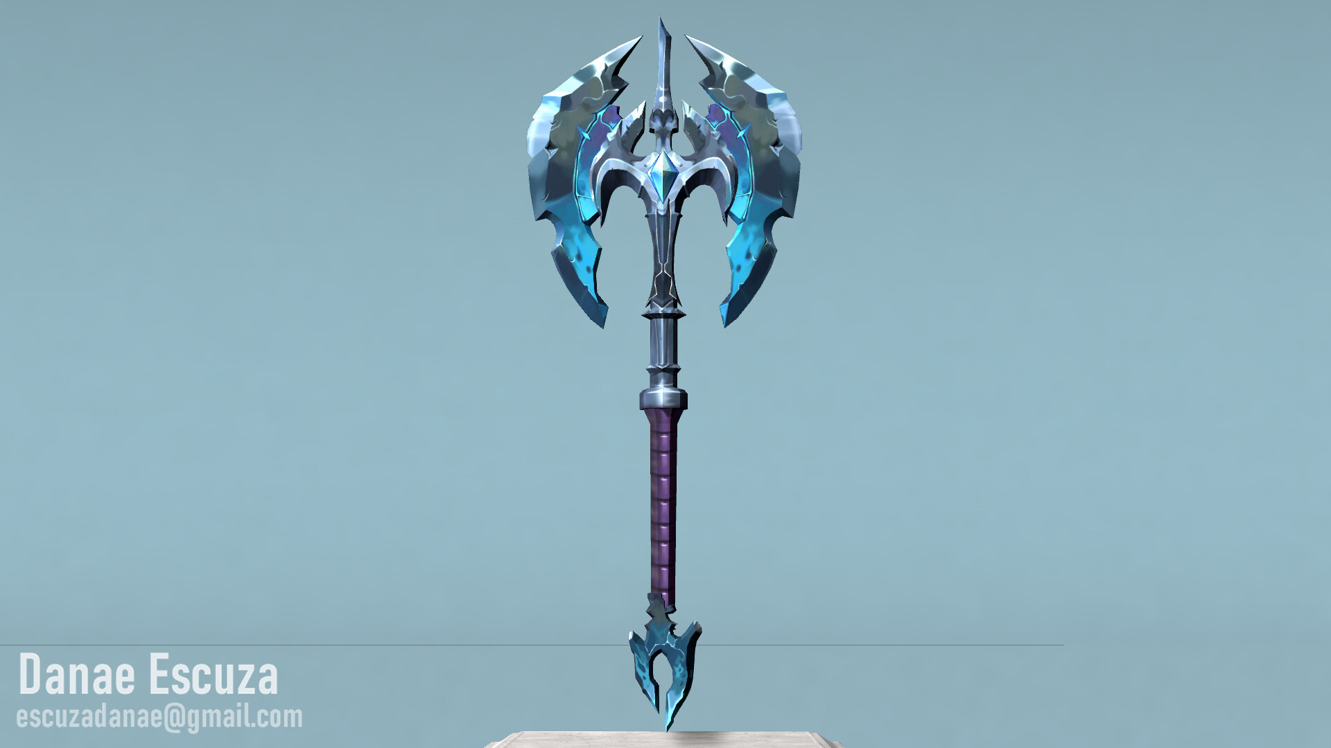 ArtStation - Low Poly Hand Painted Texture War Axe | Project ...