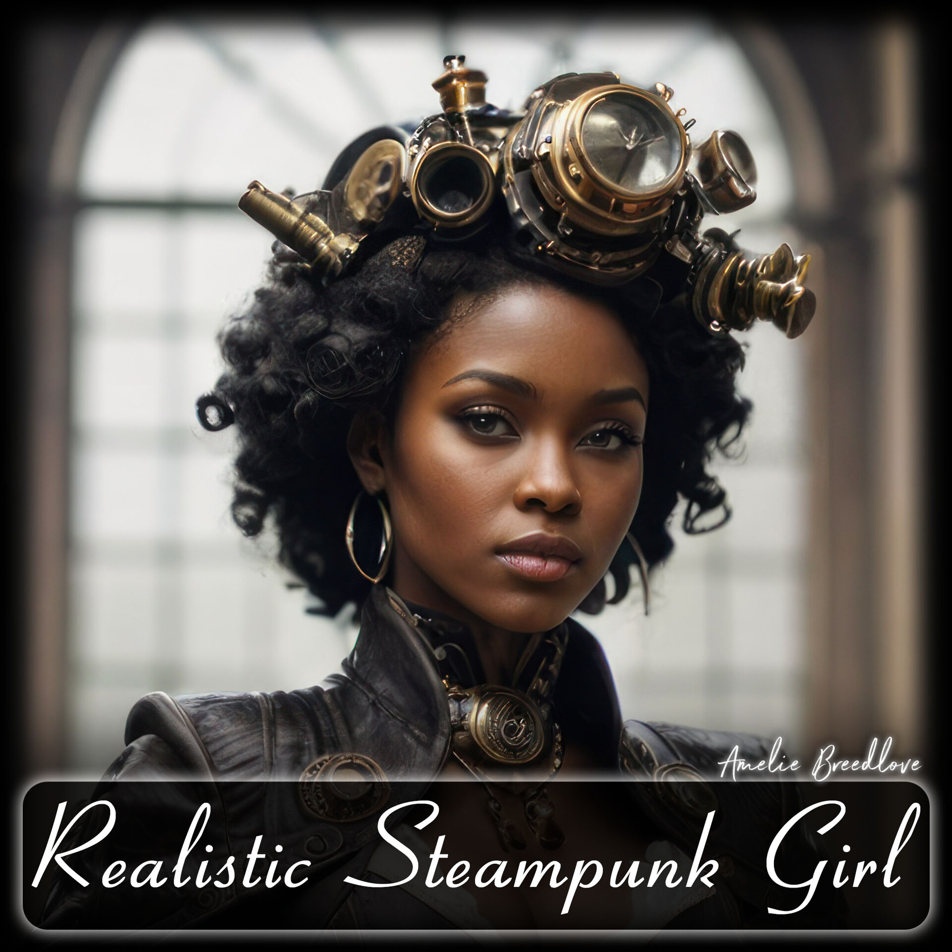 ArtStation - 520 Realistic Steampunk Girl Reference Pack | 4K | v.3
