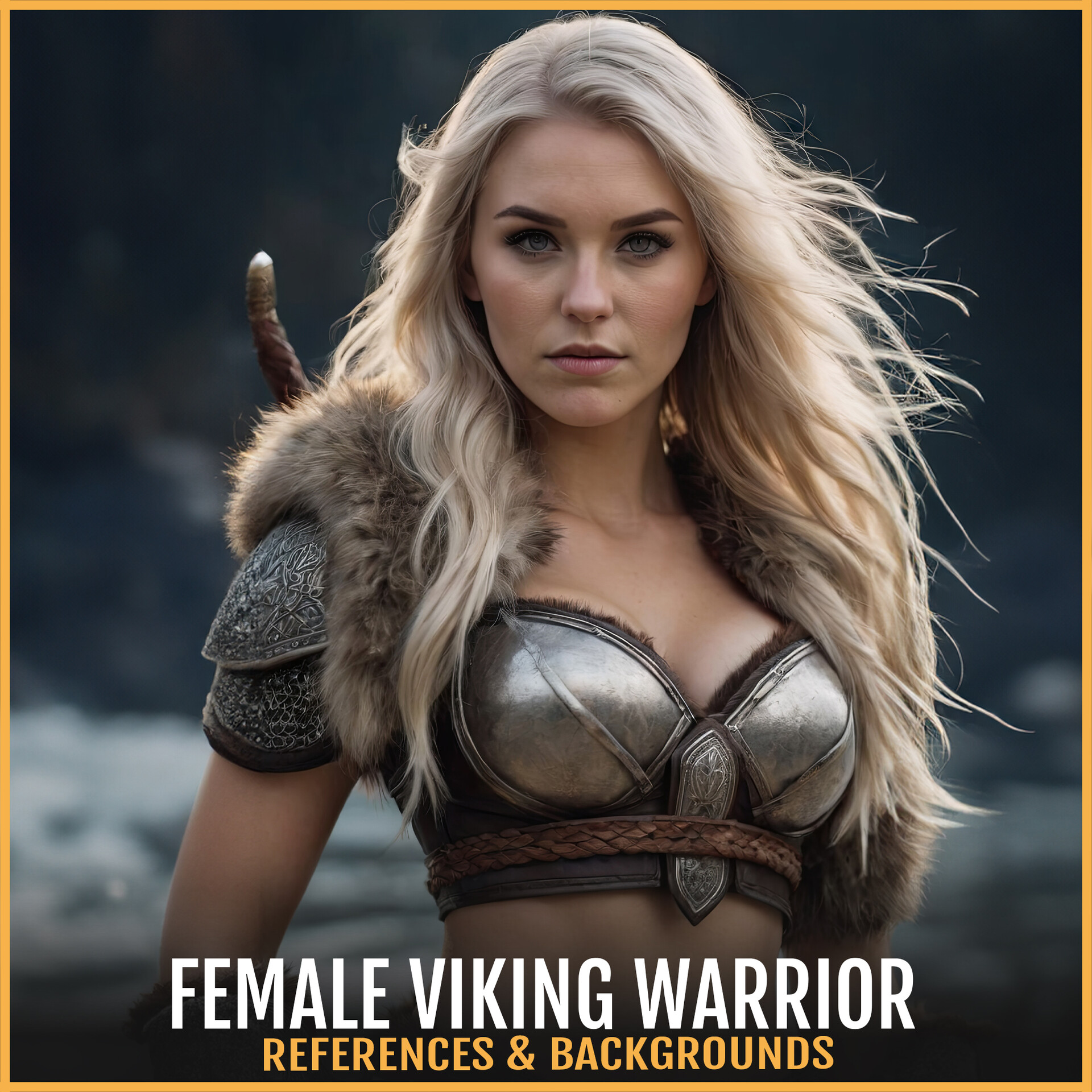 ArtStation - 303 Female Viking Warrior