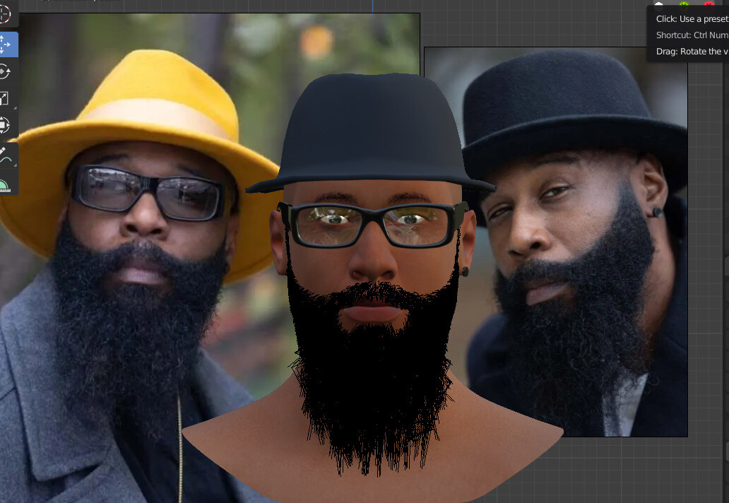 ArtStation - 3d human realistic character model