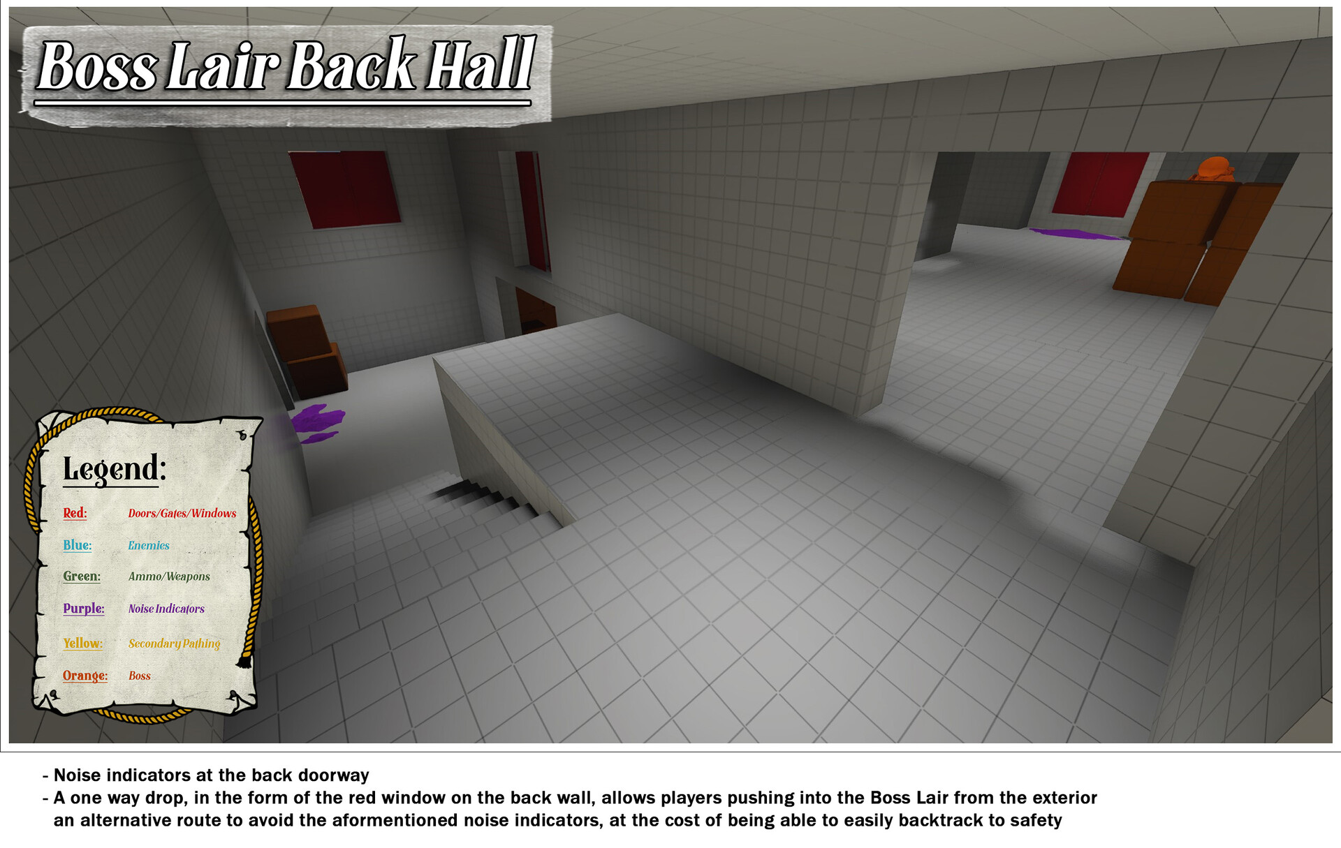 Lamont Barry - Faded Glory - Point of Interest Level Design Exercise