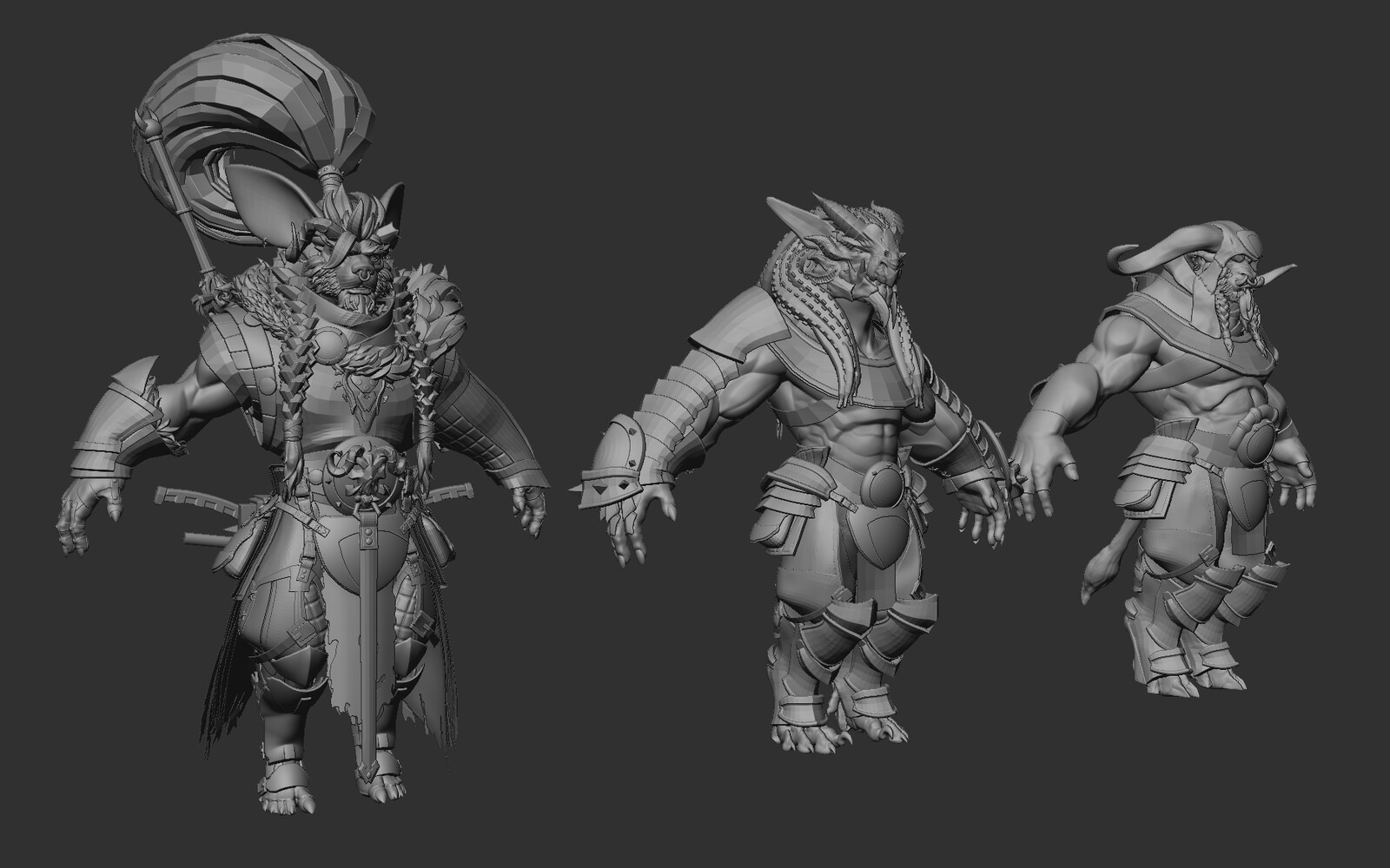 Preston Dennis - Personal Game Characters