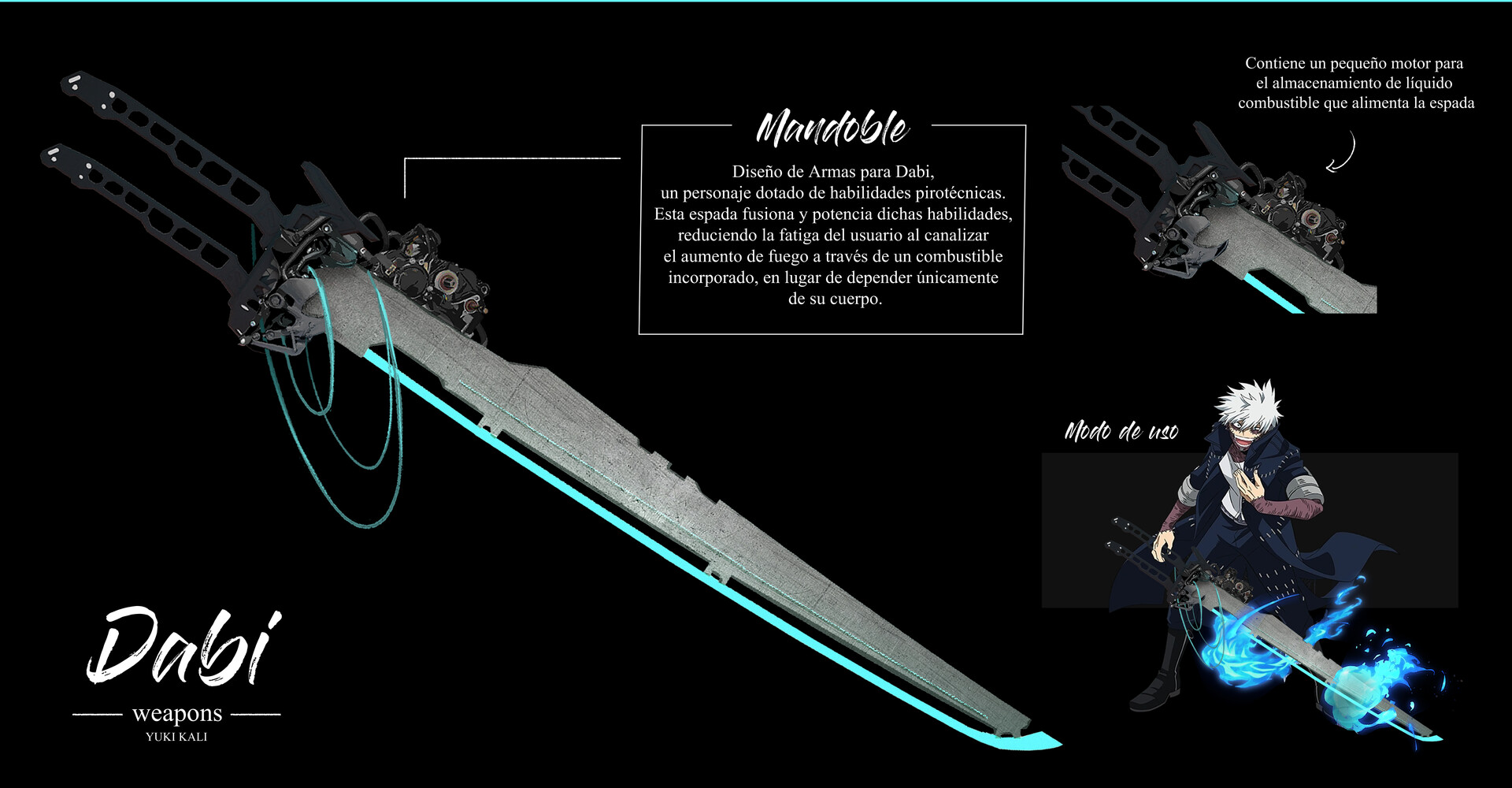 Rebeca Cuellar - Mandoble & Daga - Dabi