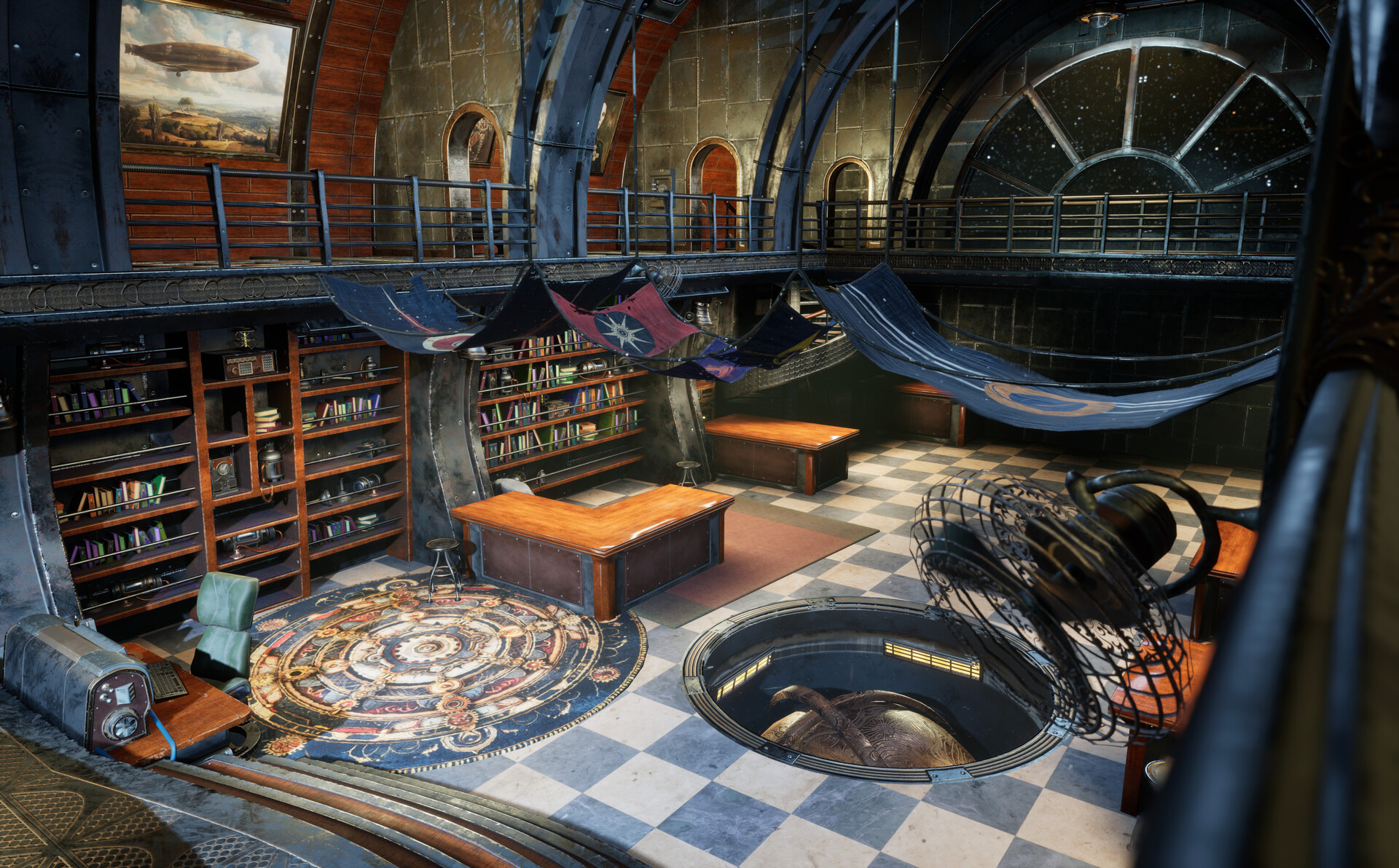 Adam Betts - Dieselpunk Space Station | Observatory