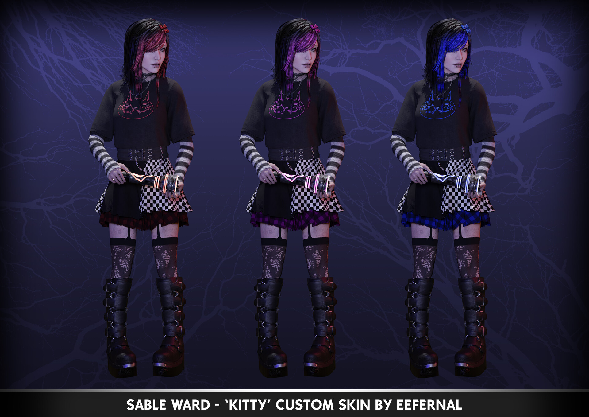 cam - Sable Ward 'Kitty' Custom Skin for Dead By Daylight