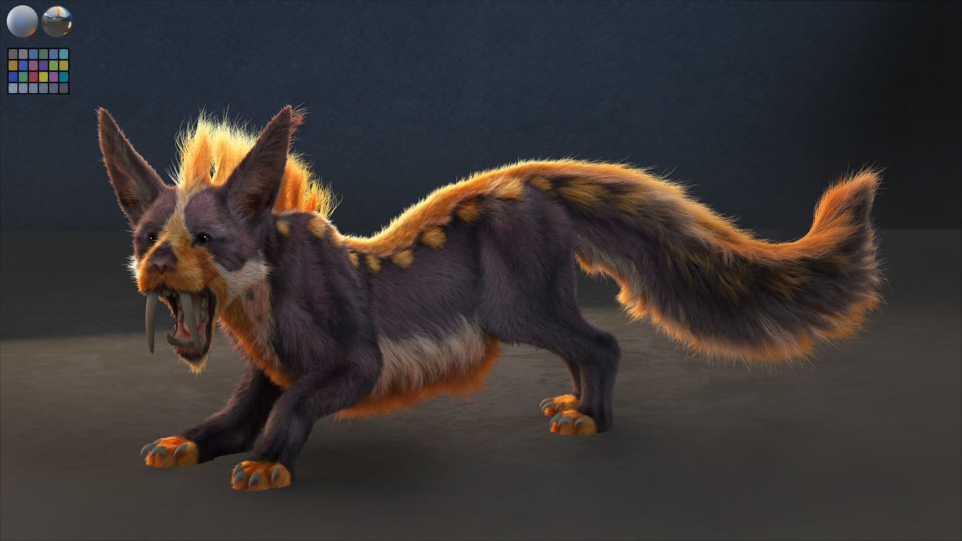 ArtStation - cat monster groom