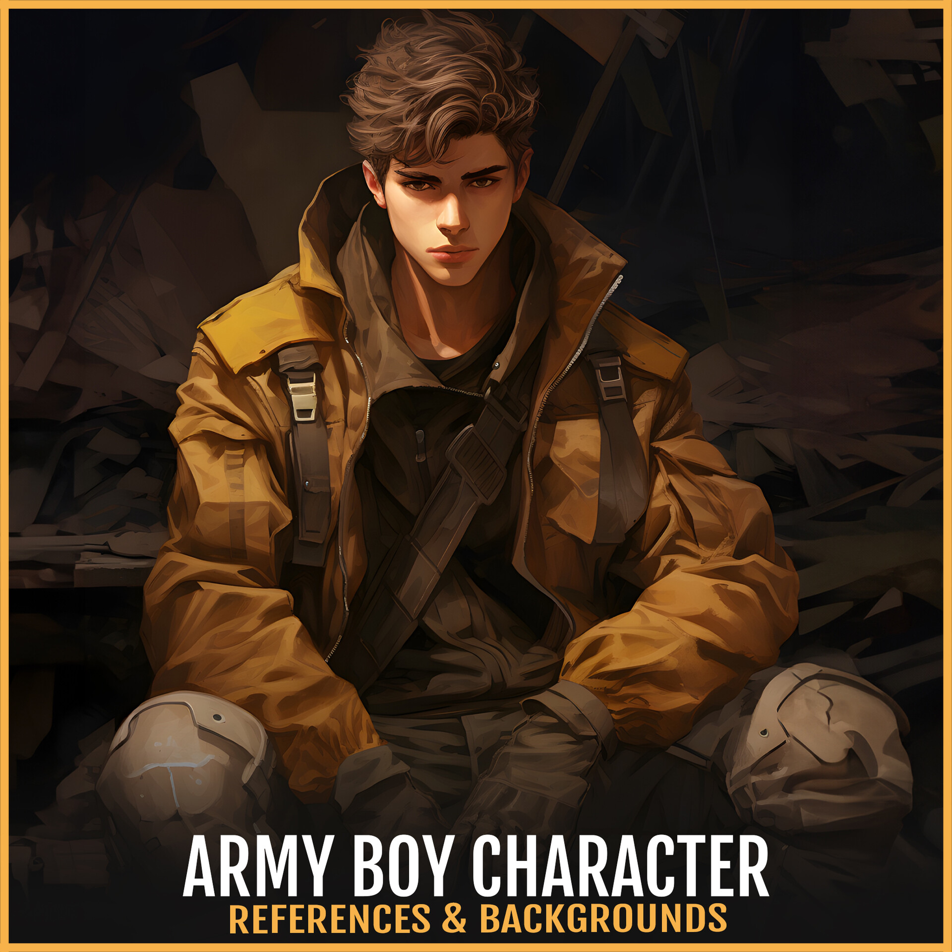 ArtStation - 303 Army Boy Character